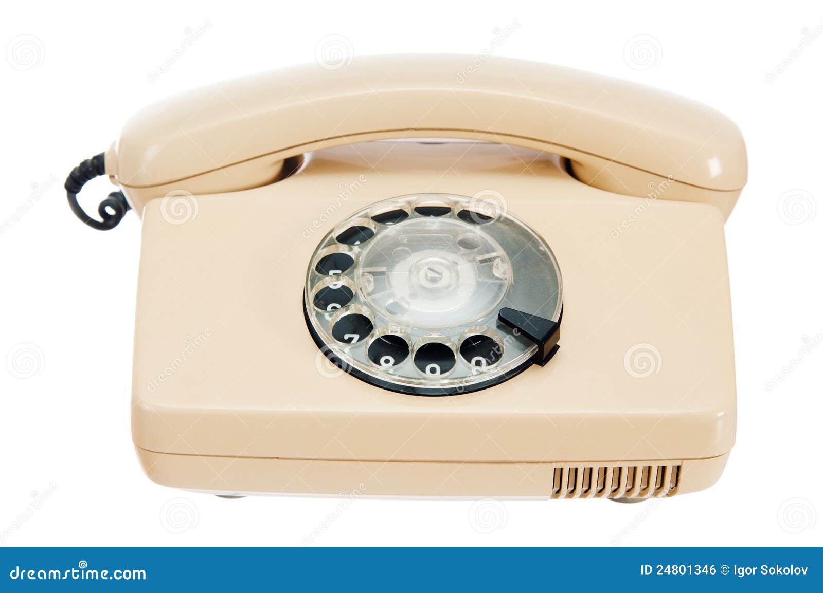 Telefone Análogo Velho Com Um Disco Foto de Stock - Imagem de conceito ...