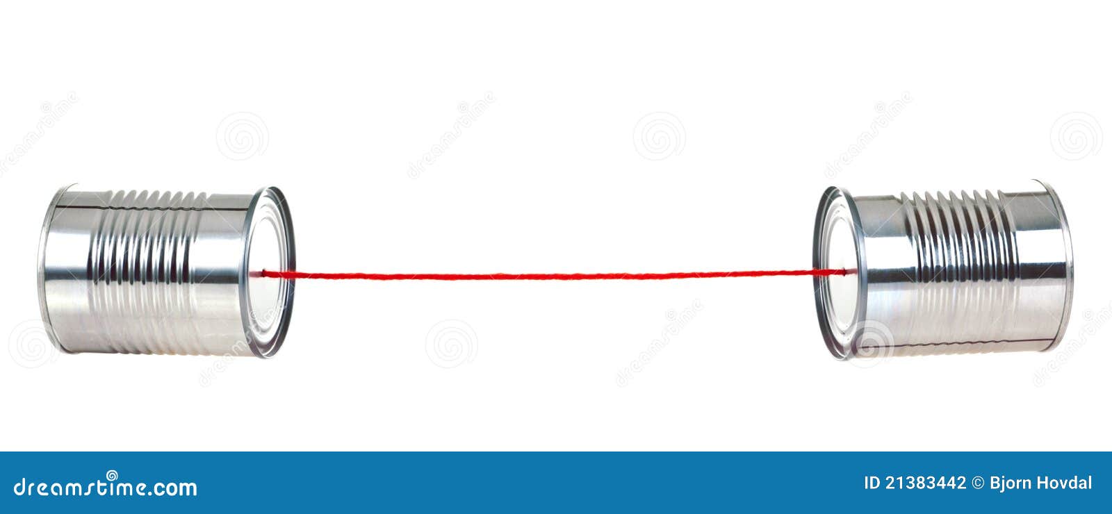 Telefone Da Lata De Estanho Foto de Stock - Imagem de altofalante ...