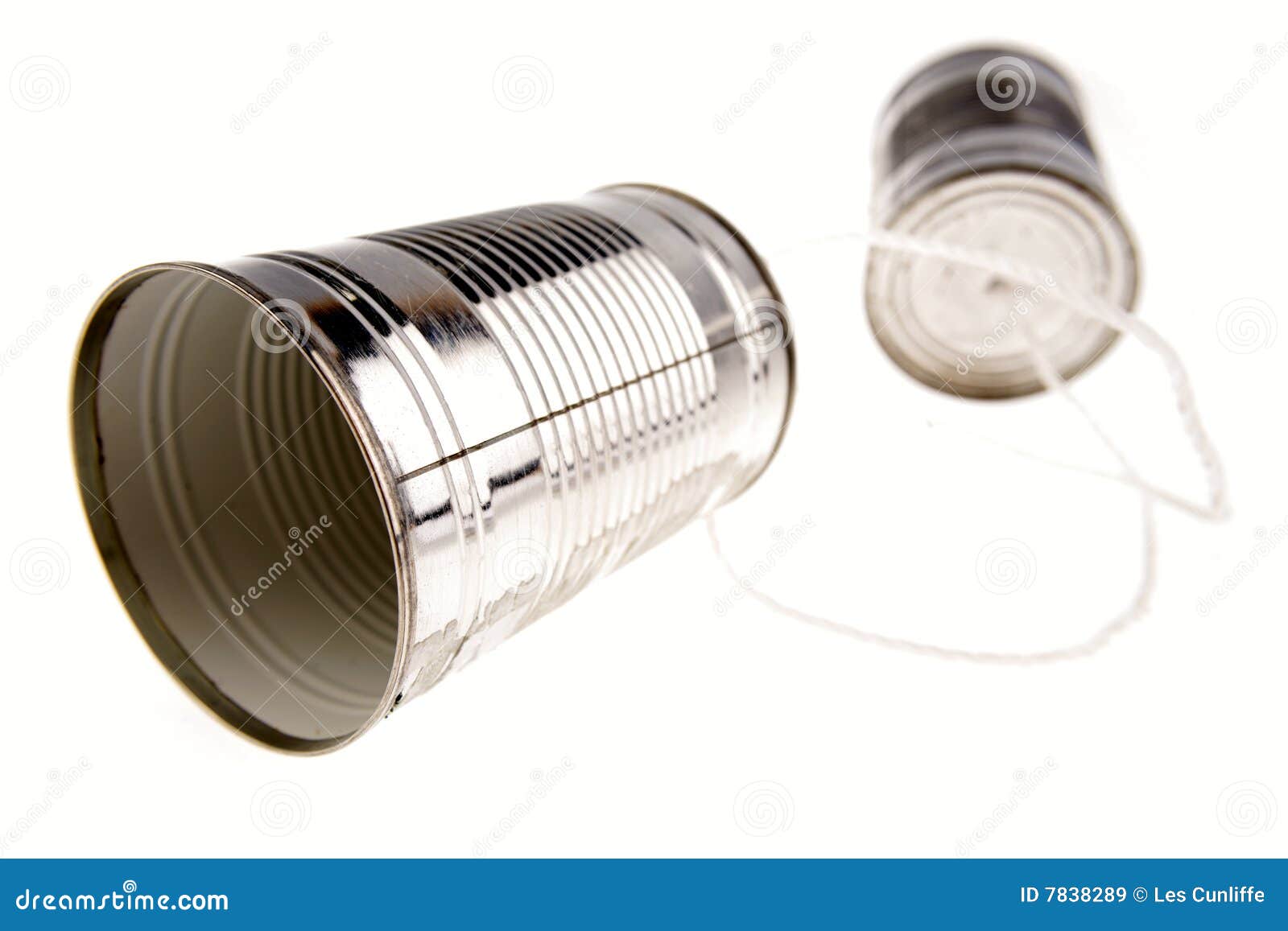 Telefone Da Lata De Estanho Imagem de Stock - Imagem de equipamento ...