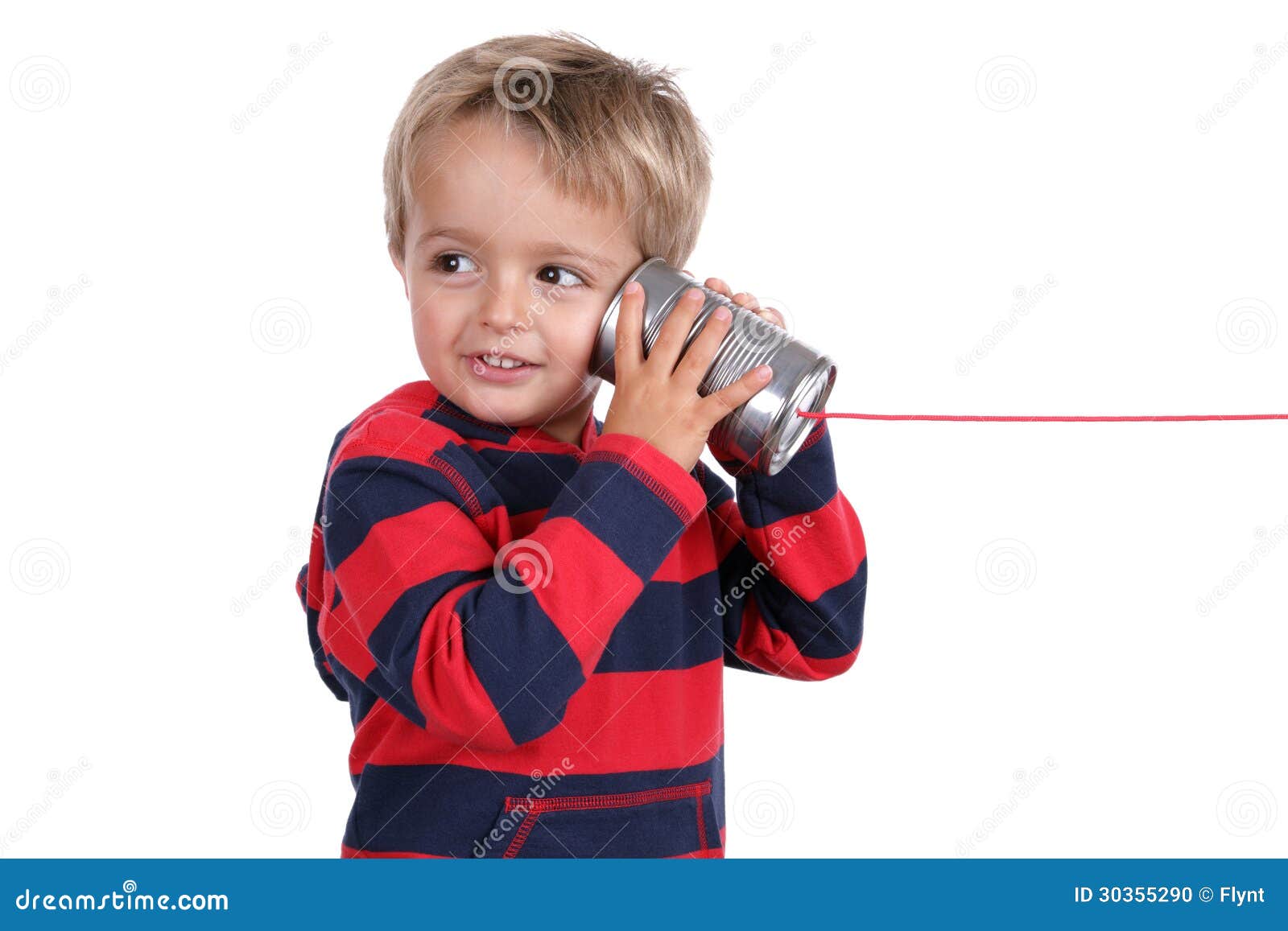 Telefone da lata de lata foto de stock. Imagem de tiro - 30355290