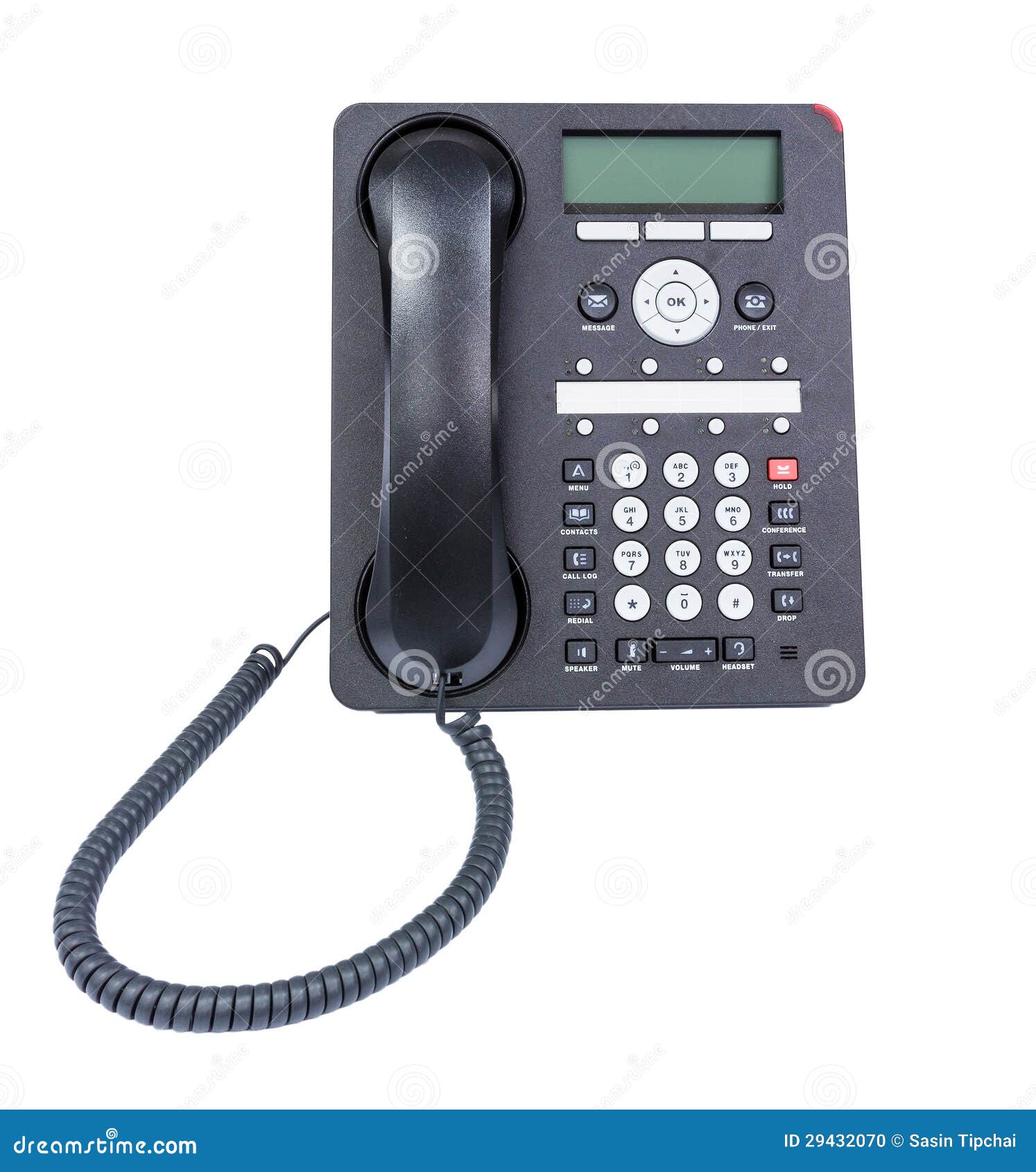 Telefone moderno foto de stock. Imagem de telefone, acima - 29432070