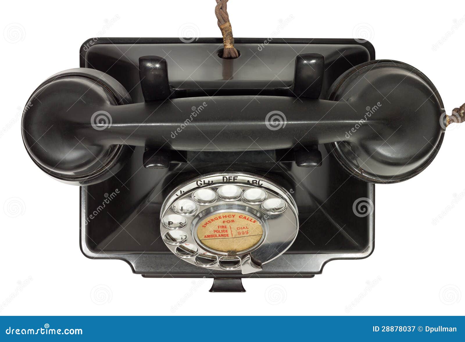 Telefone velho imagem de stock. Imagem de tradicional - 28878037