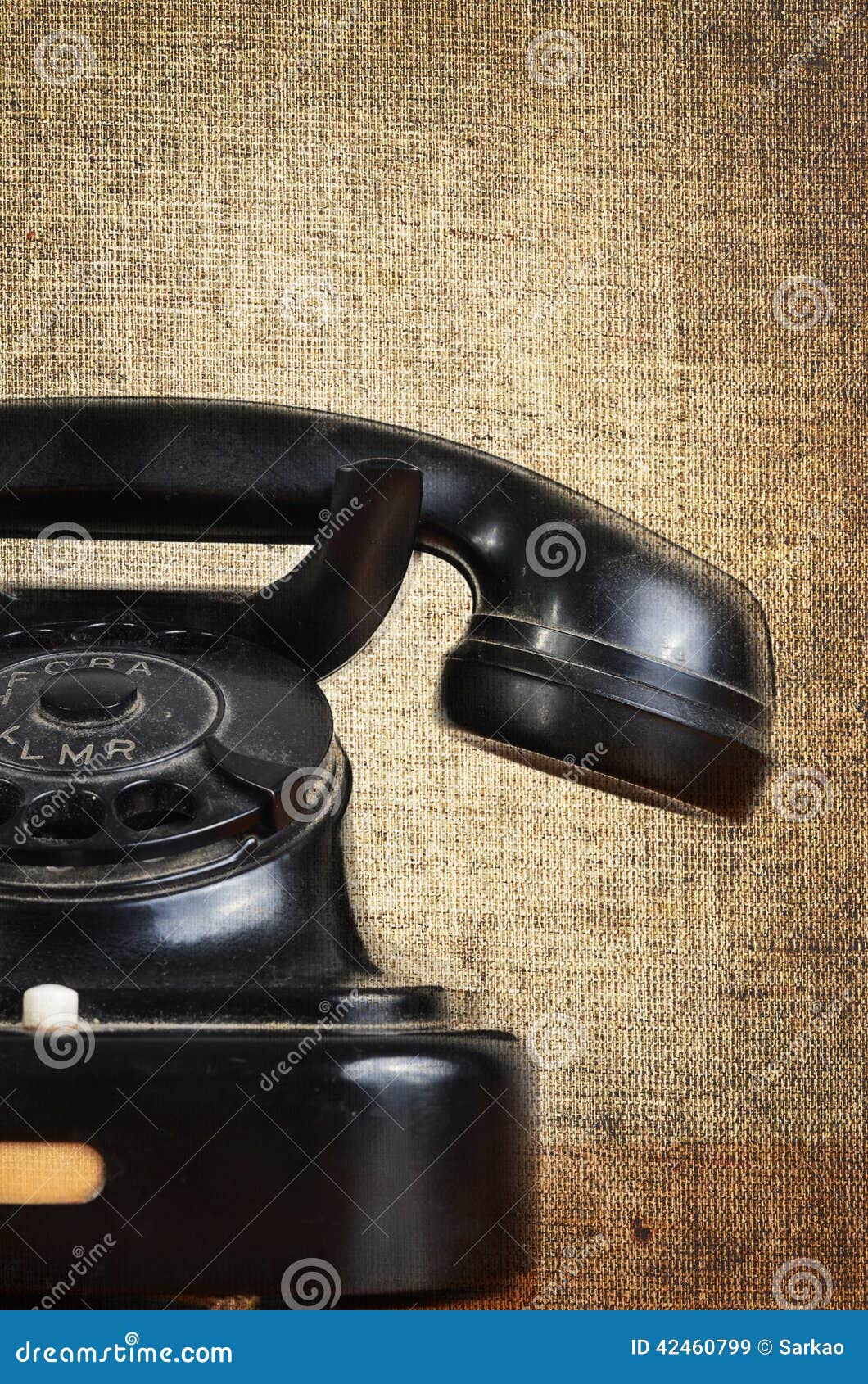 Telefone velho imagem de stock. Imagem de sujo, interior - 42460799