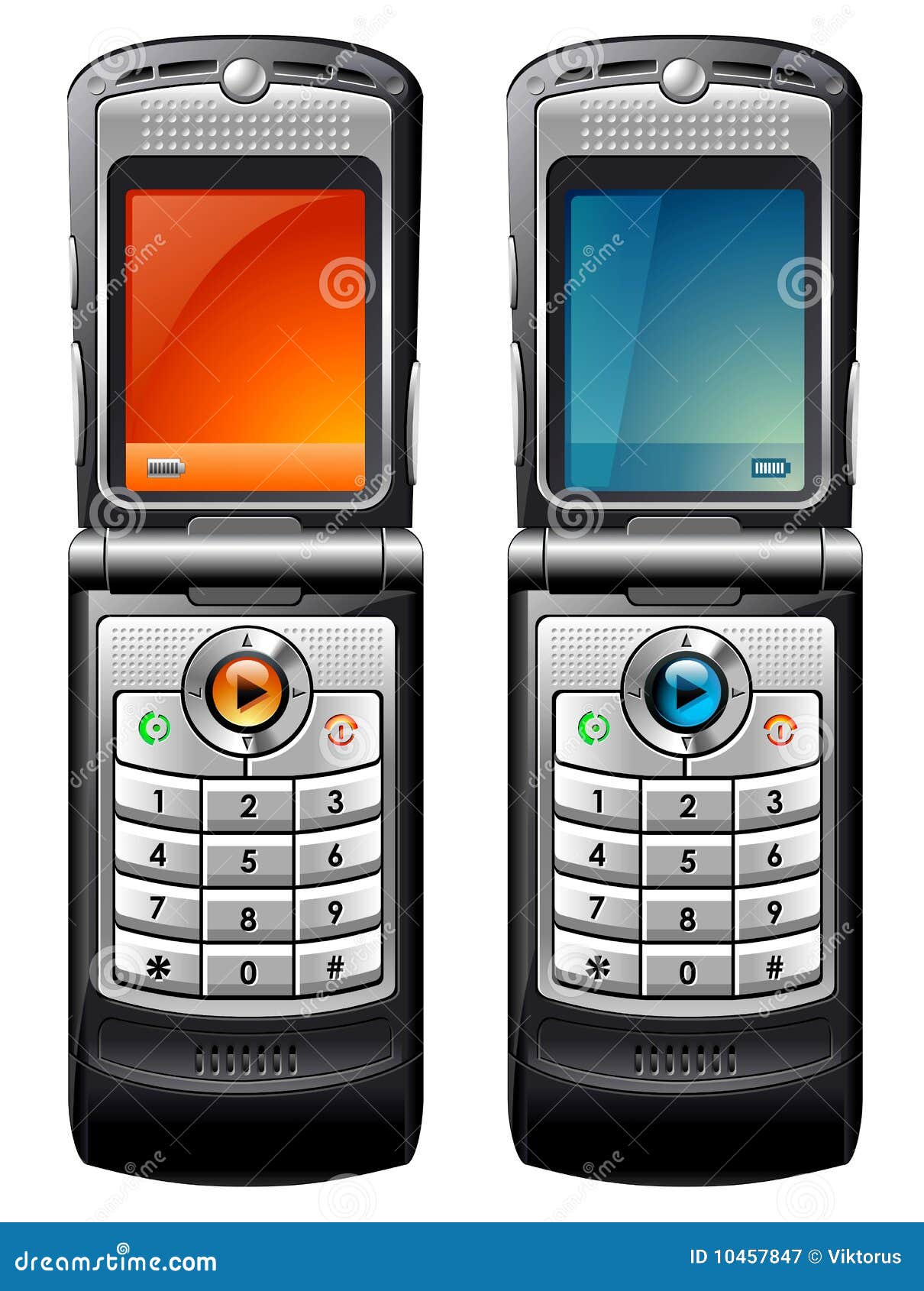 Telefoni delle cellule illustrazione di stock. Illustrazione di mobile ...