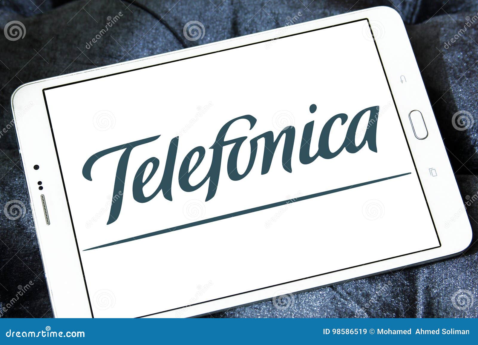 Telefonica Mobile Operator Logo Editorial Stock Image - Image of ...