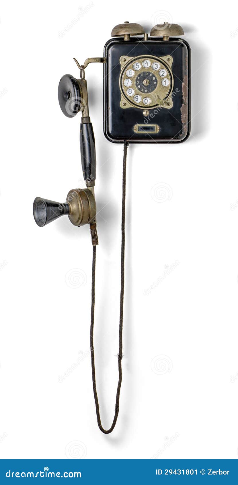 Telefono antico immagine stock. Immagine di comunicazione - 29431801