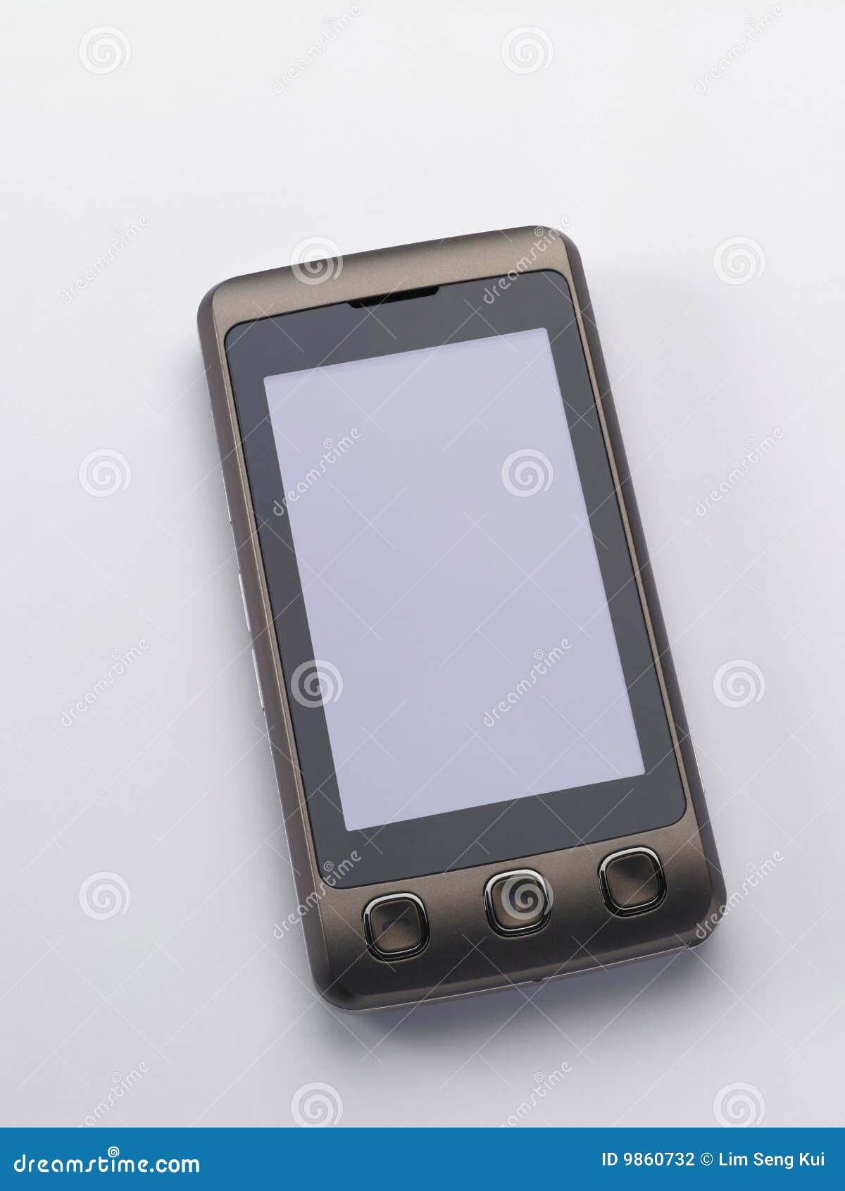 Telefono di Pda fotografia stock. Immagine di sensibile - 9860732