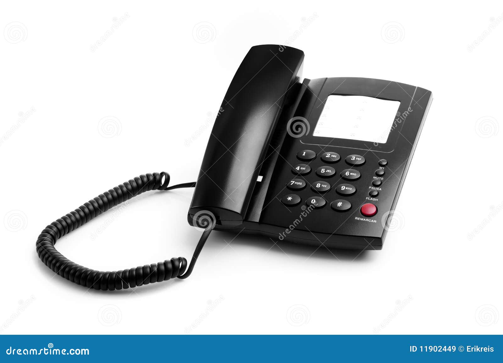 Telefoon stock afbeelding. Image of bureau, telefoon - 11902449