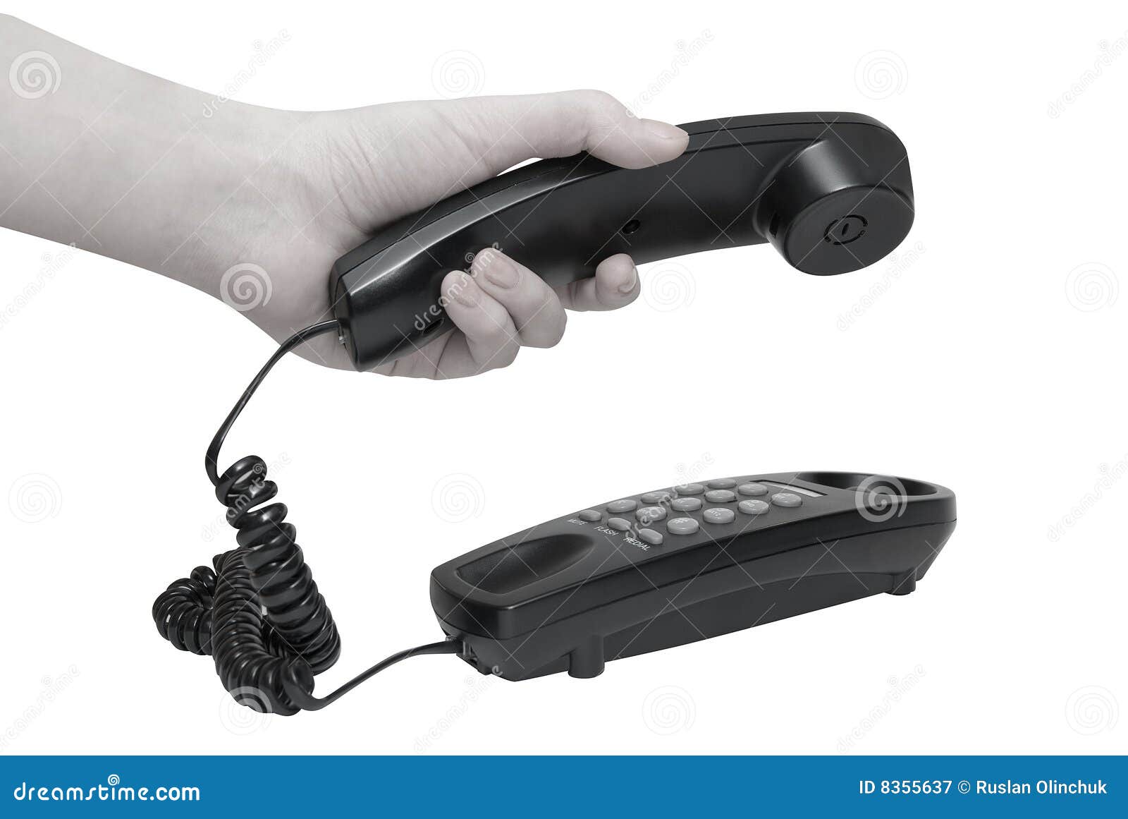 Telefoon Met Handen Het Draaien Stock Afbeelding - Image of ...