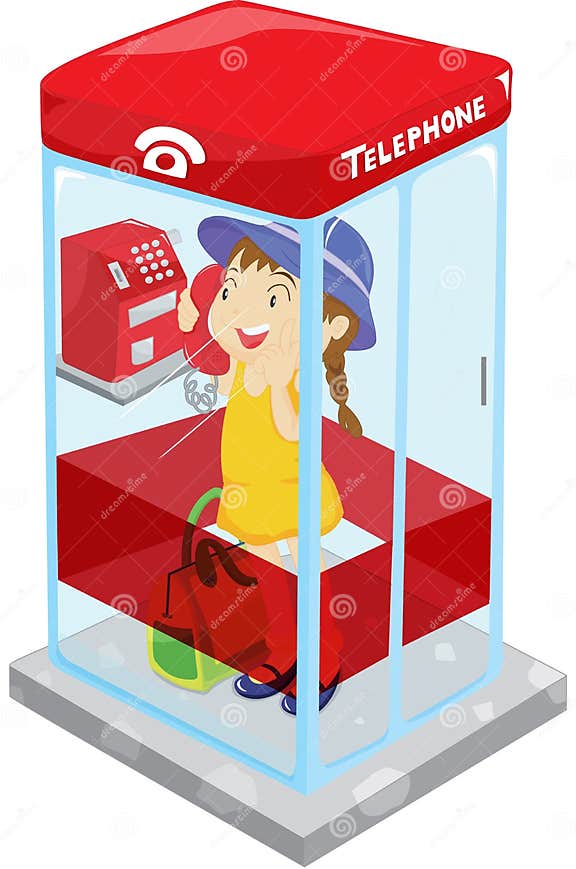 Telefooncel stock illustratie. Illustration of gehouden - 8390995