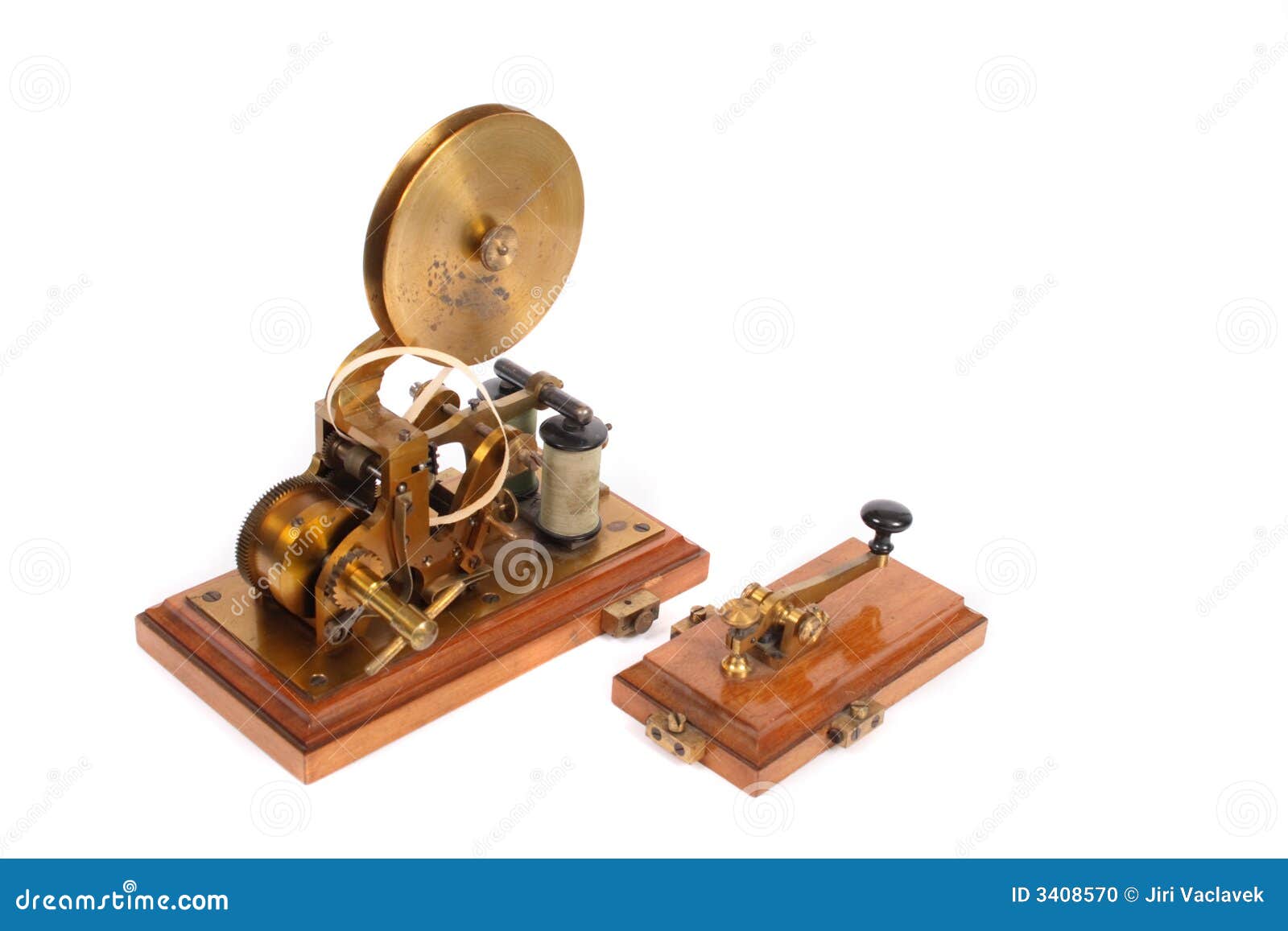 Telegraaf stock foto. Image of antiquiteit, telecommunicaties - 3408570