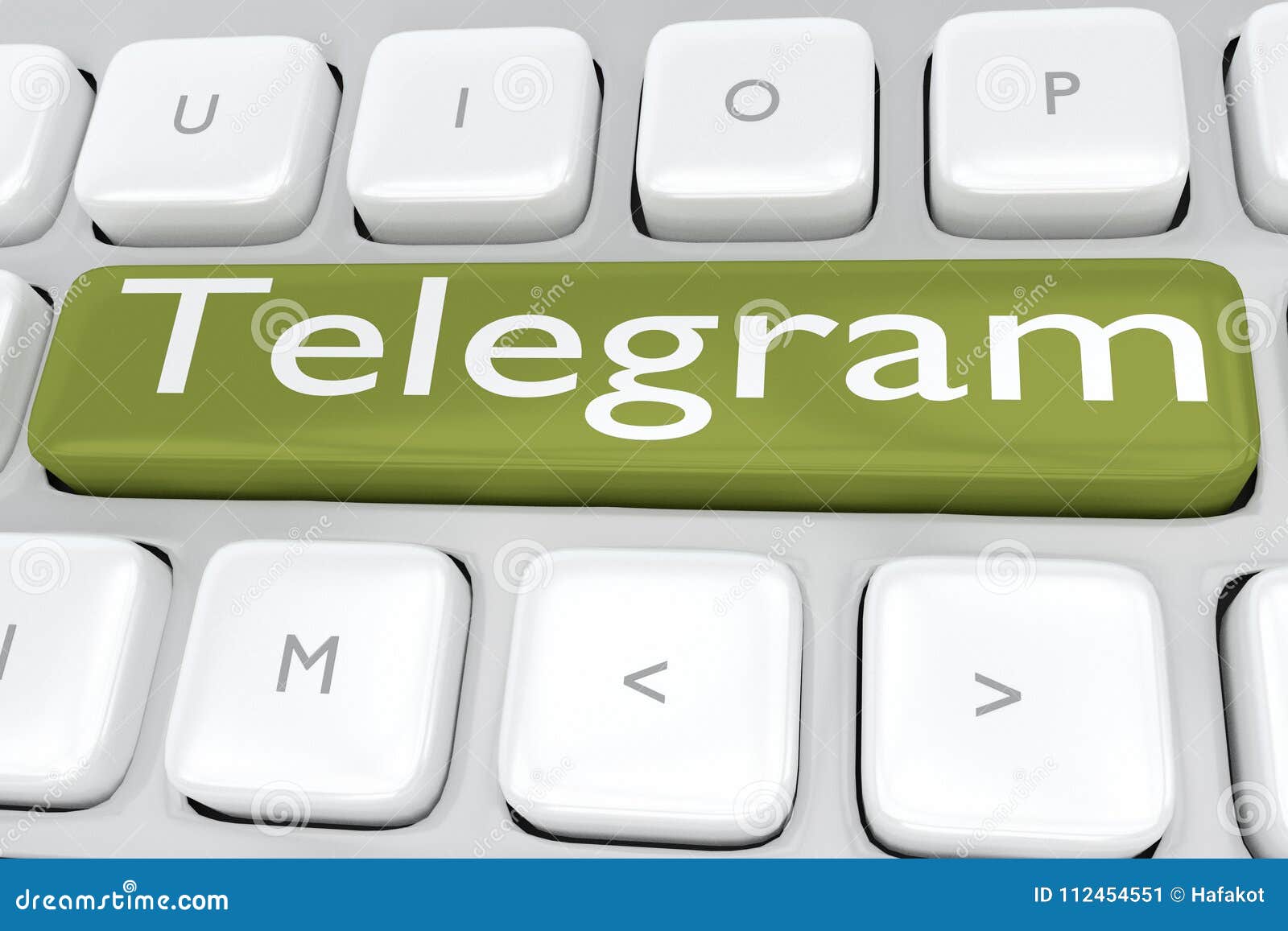 Telegram - Communication Concept Stock Illustration - Illustration of ...