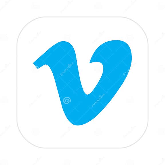 Vimeo App Icon. Innovative Video Experience Platfor Editorial Photo ...