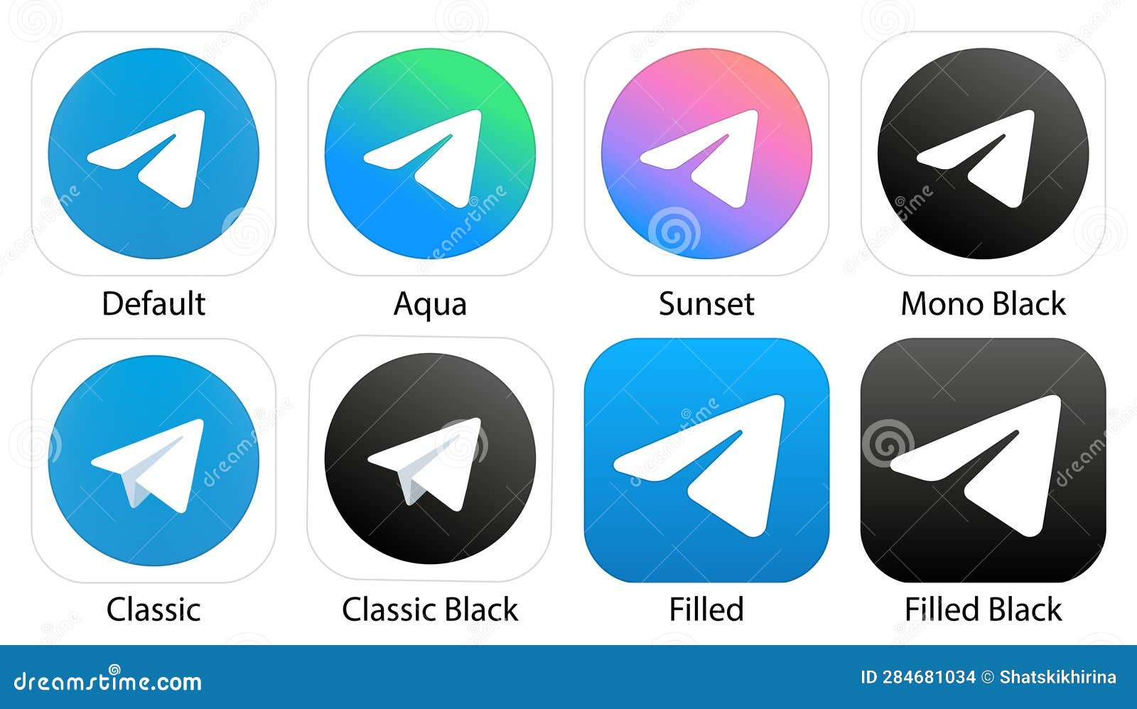 Telegram Icon. Social Media. Popular Messenger App Editorial Stock ...