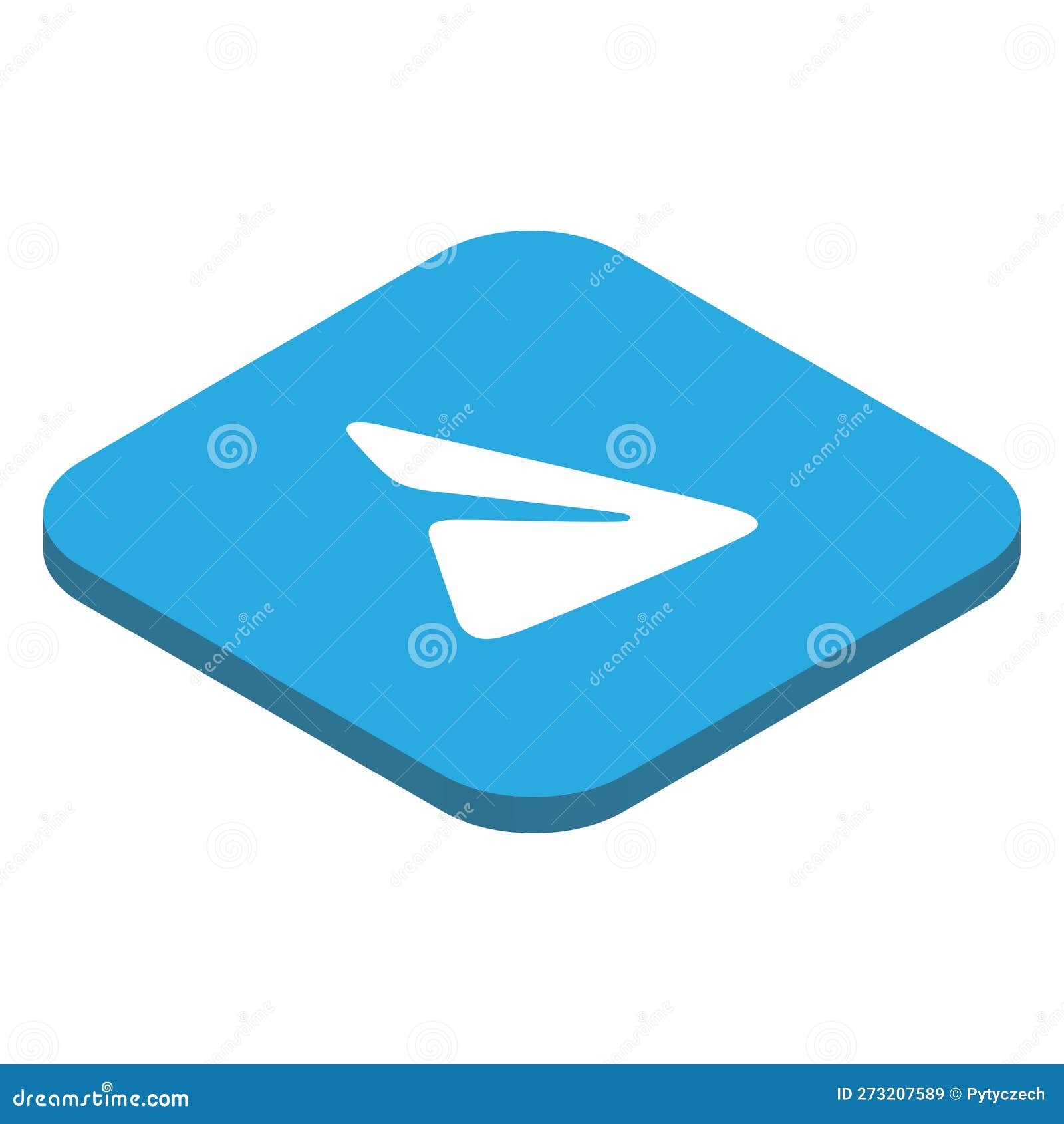 Telegram Instant Messaging App Icon Editorial Stock Image ...