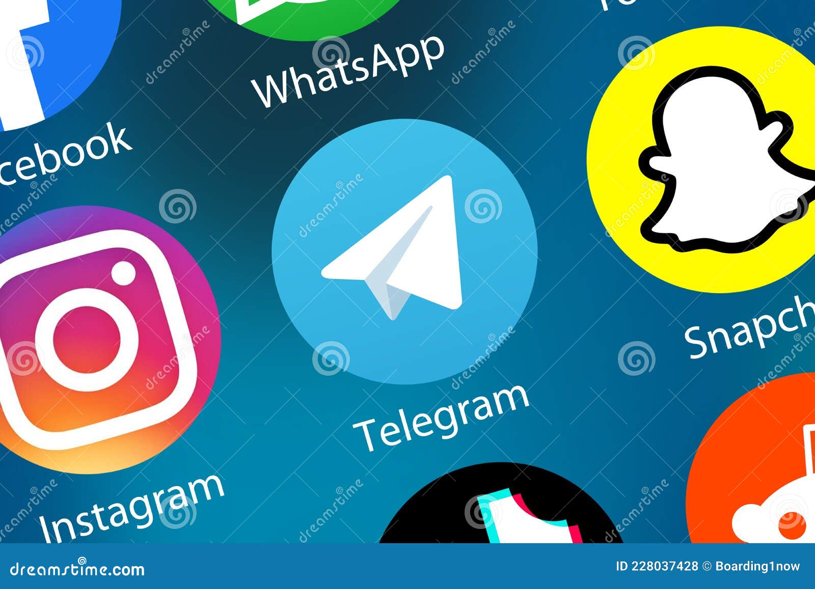 Telegram Messenger Message Logo Icon Marketing Network on the Internet ...