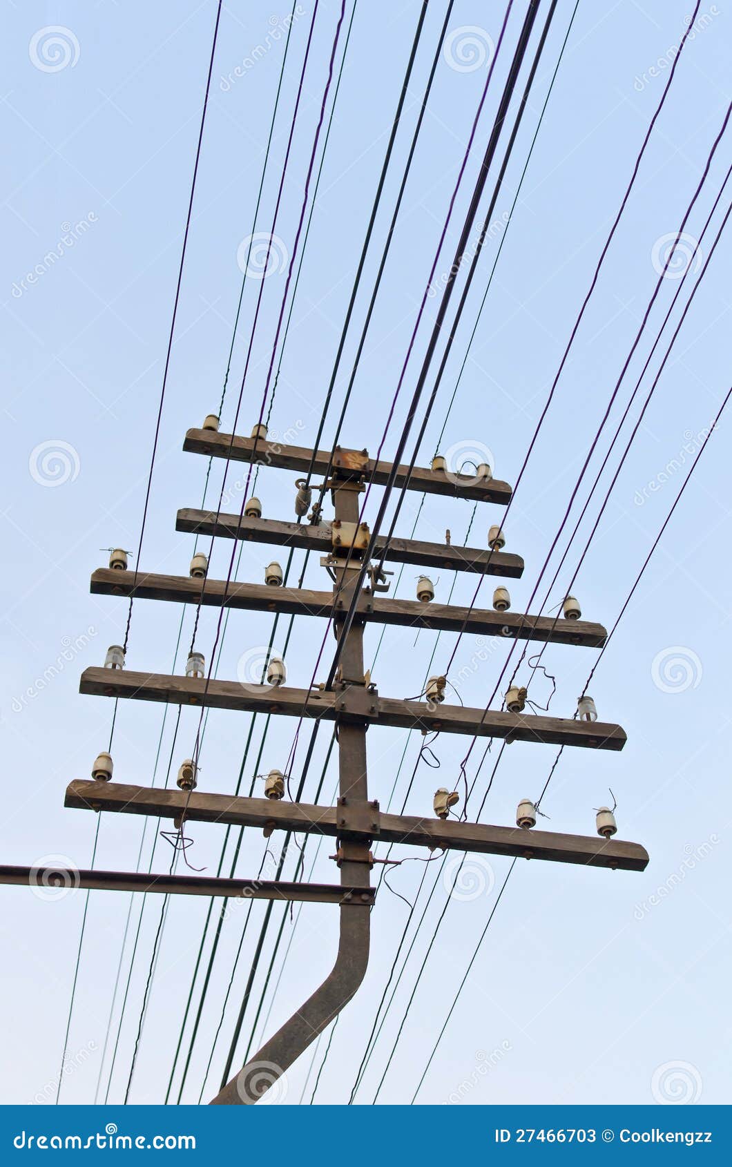 Telegram Wire stock image. Image of clouds, rail, obsolete - 27466703