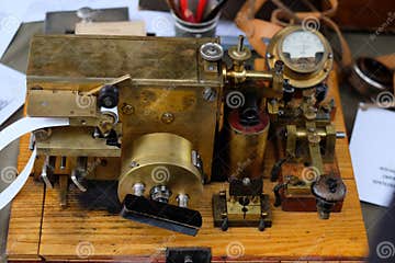 Telegraph of the First World War Stock Image - Image of world, russian ...