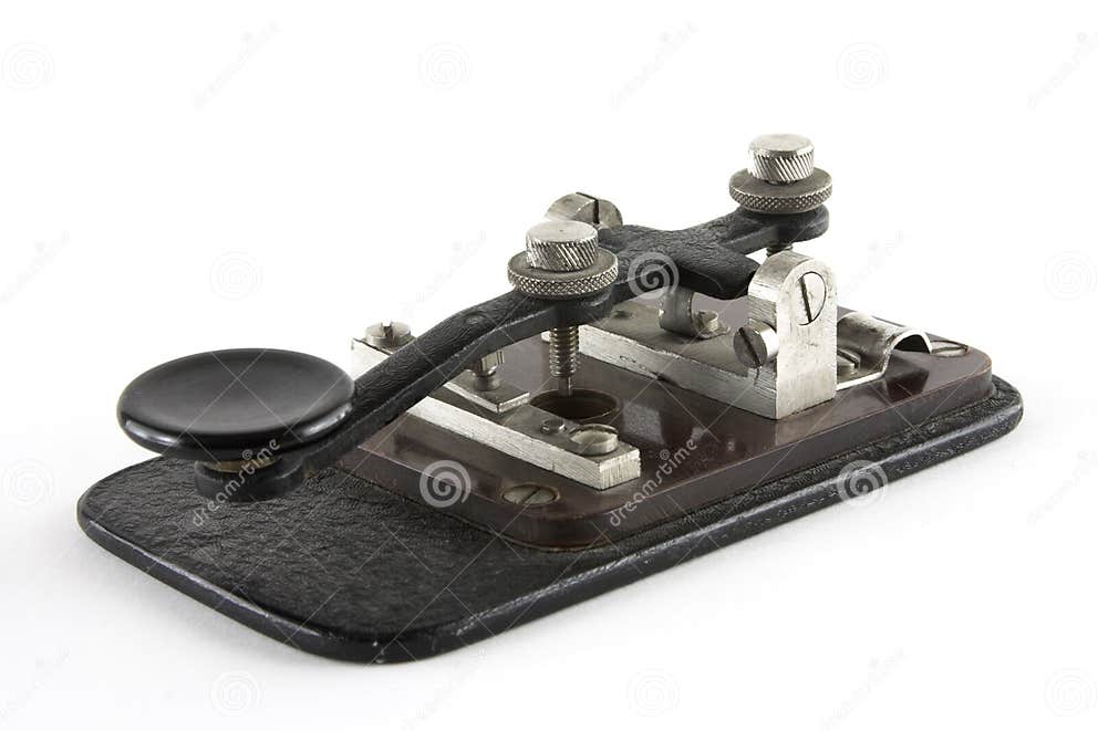 Telegraph key stock image. Image of antique, radio, amateur - 306433