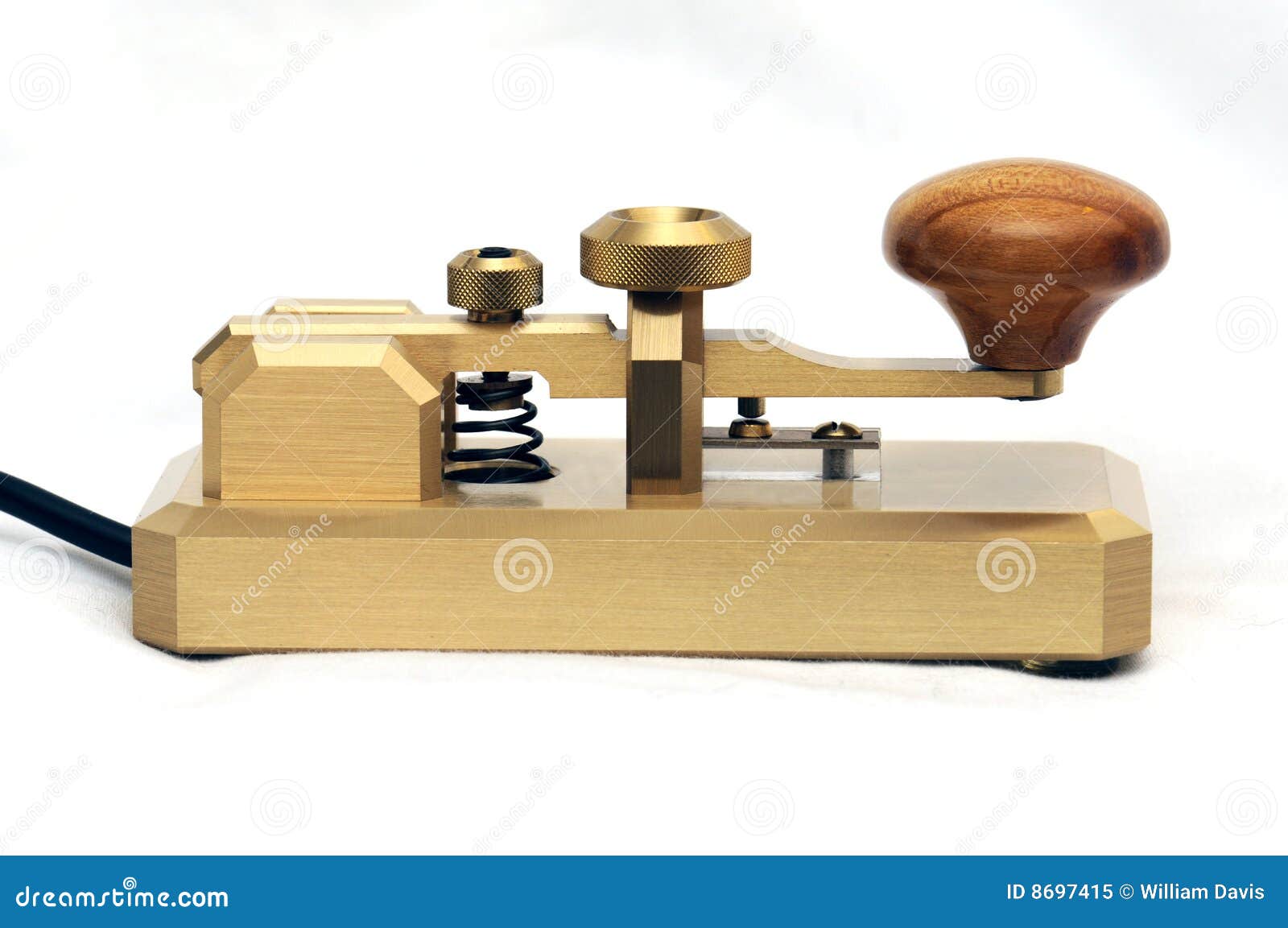Telegraph Key - 4 stock image. Image of code, knob, morse - 8697415