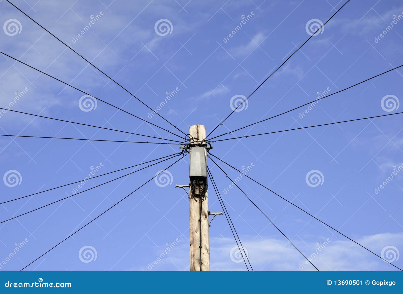 Telegraph post stock image. Image of connection, england - 13690501