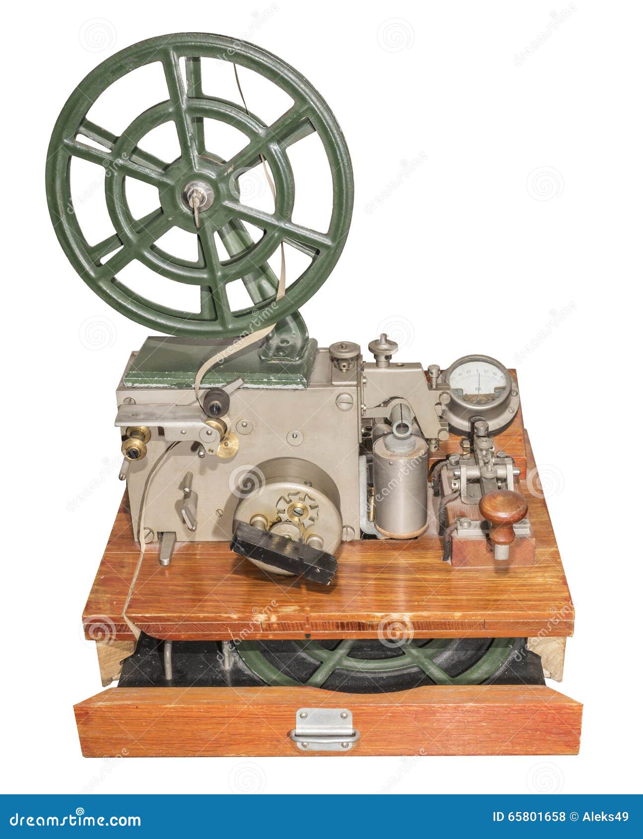 Telegraph To Send and Receive Morse Code Characters Stock Photo - Image ...