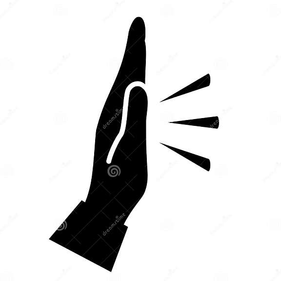 Telekinesis vector icon stock vector. Illustration of ability - 183308528