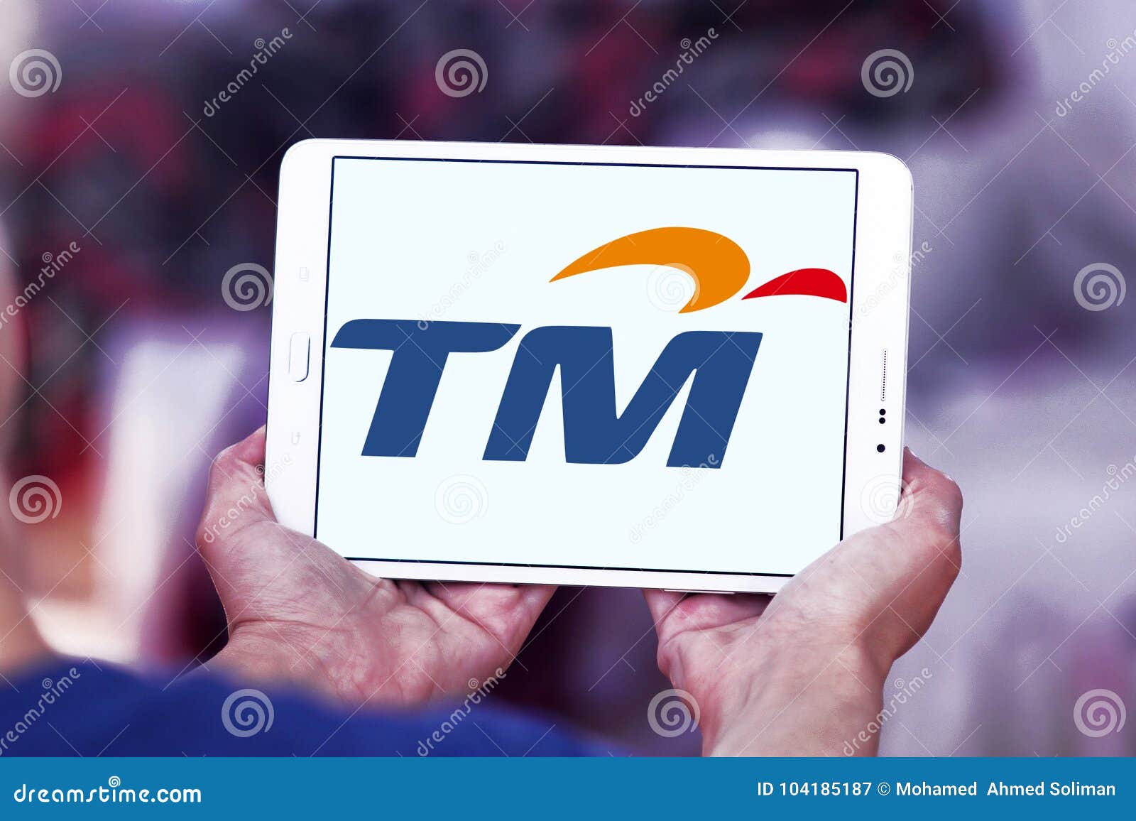 Telekom Malaysia Berhad, TM, Logo Redaktionelles Stockfotografie - Bild ...