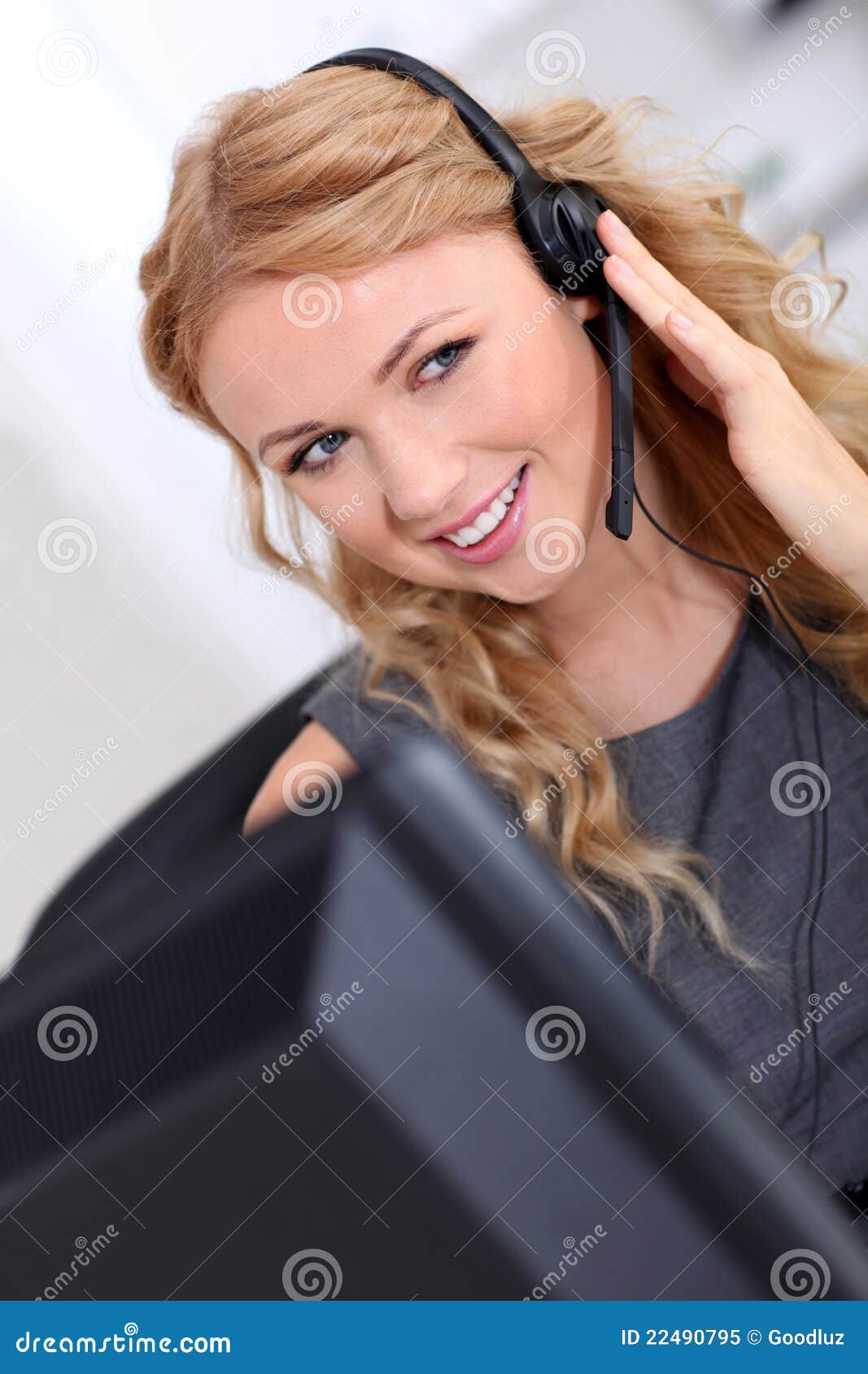 Telemarketing stock image. Image of helpful, professional - 22490795