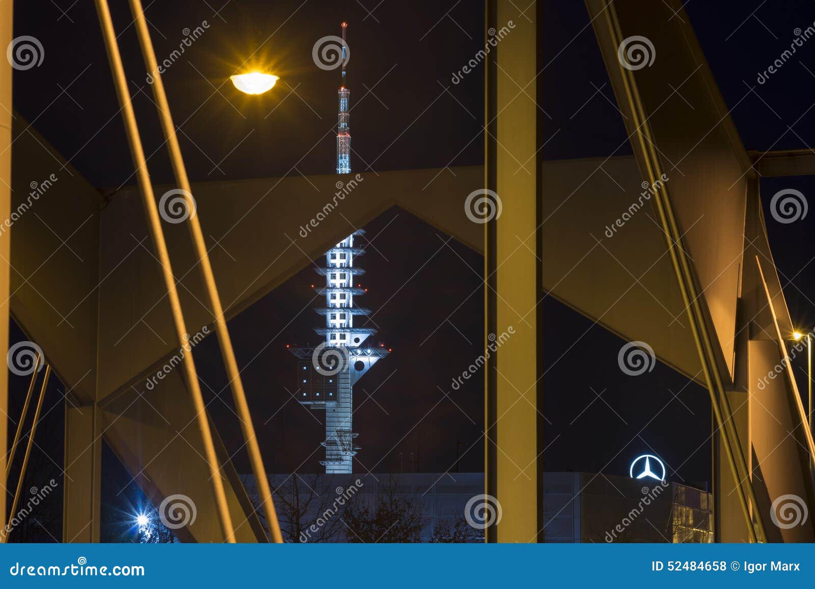 Telemax Tower editorial stock photo. Image of metal, german - 52484658