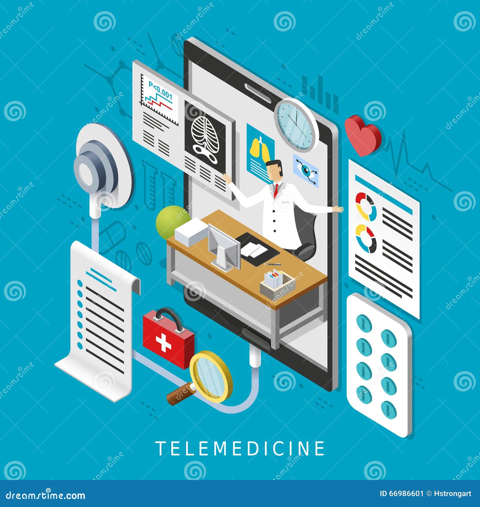 Telemedicine Cartoons, Illustrations & Vector Stock Images - 14279 ...