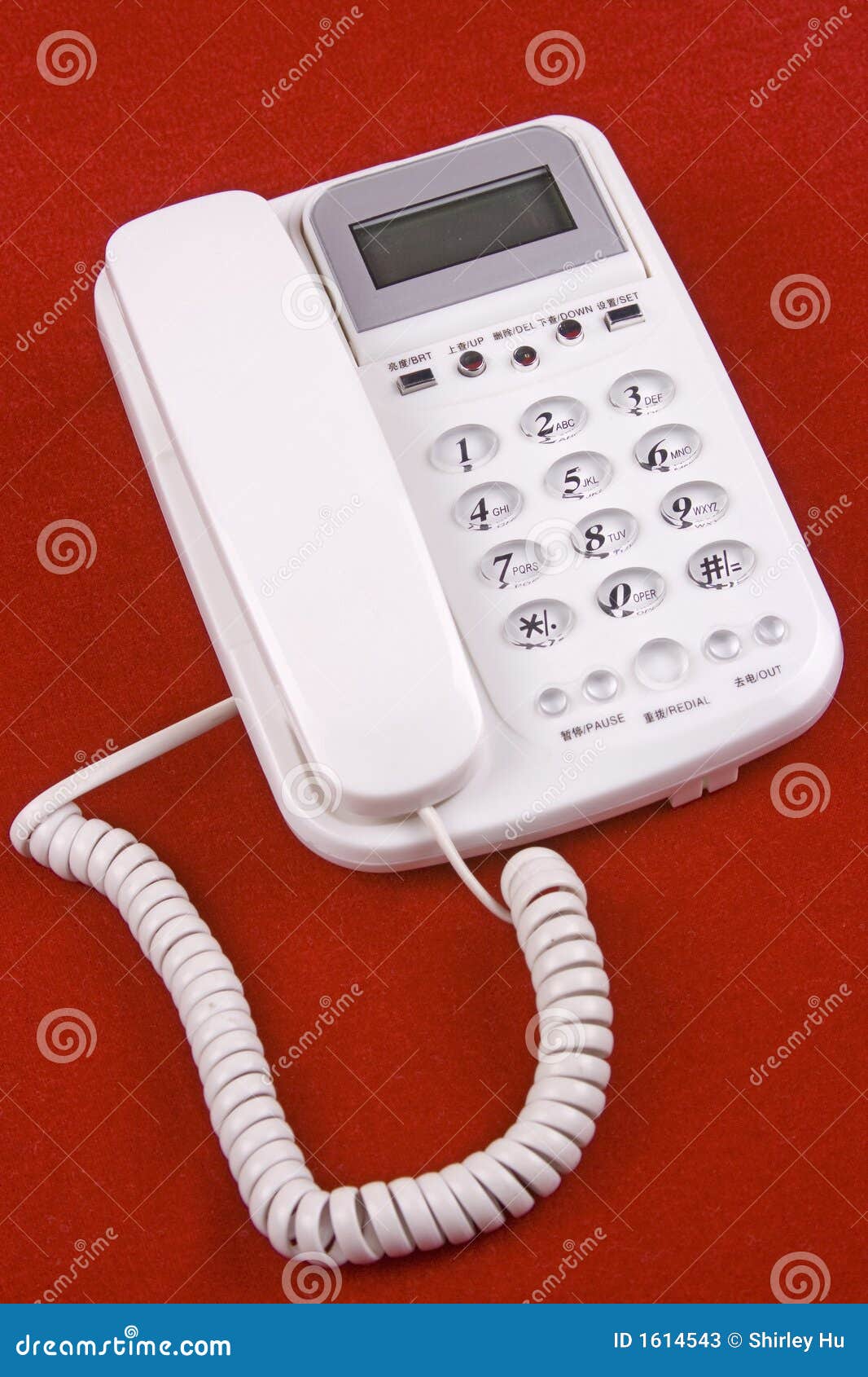 Telephone stock image. Image of hotline, business, calling - 1614543