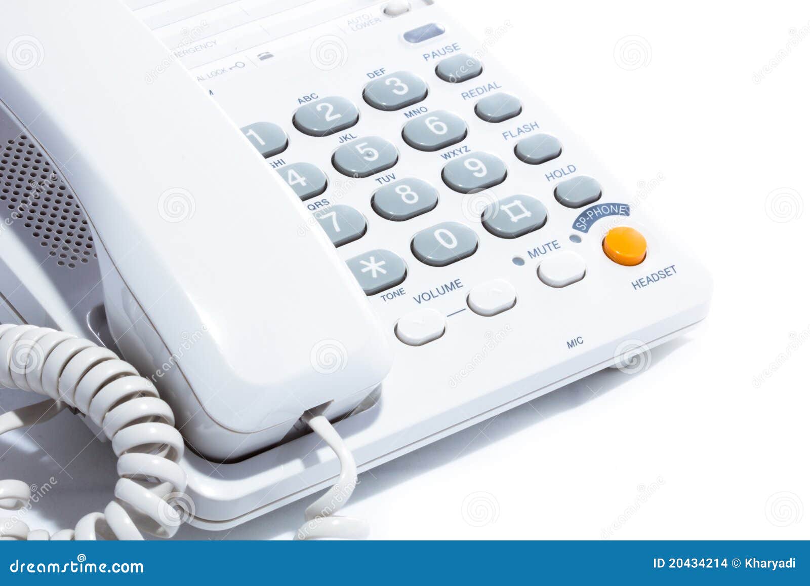 Telephone. stock photo. Image of keypad, connection, phone - 20434214