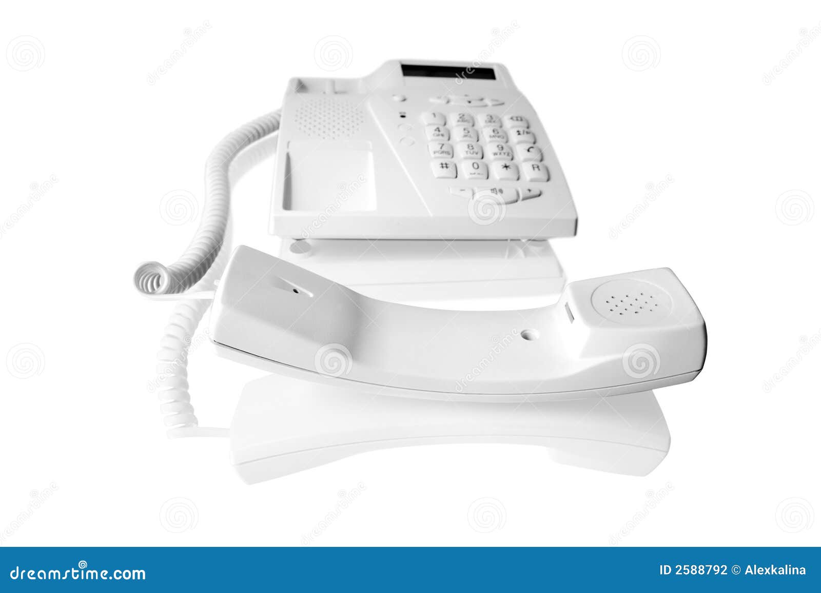 Telephone stock photo. Image of line, phone, redial, receiver - 2588792