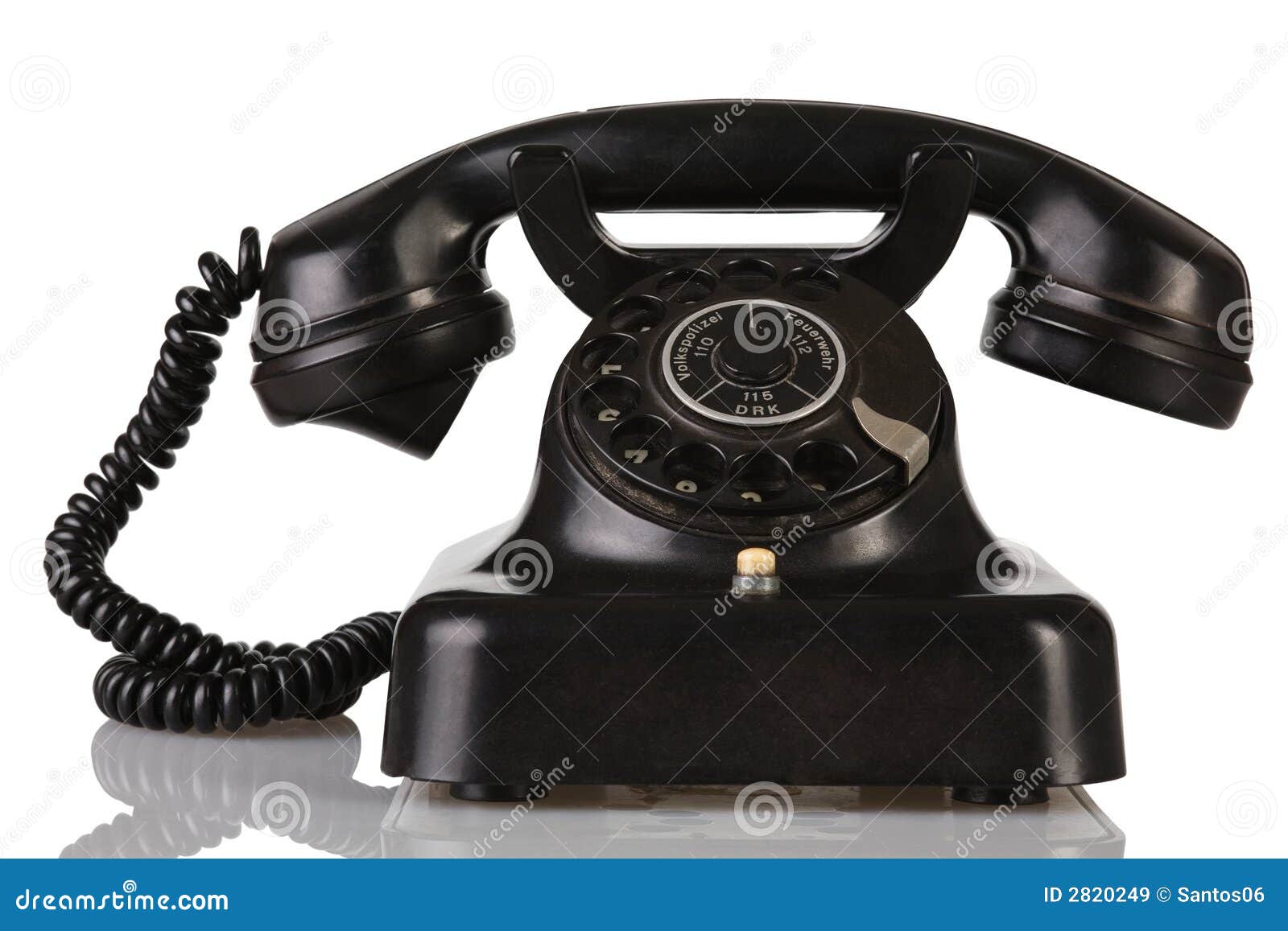 Telephone stock image. Image of nostalgia, reflection - 2820249