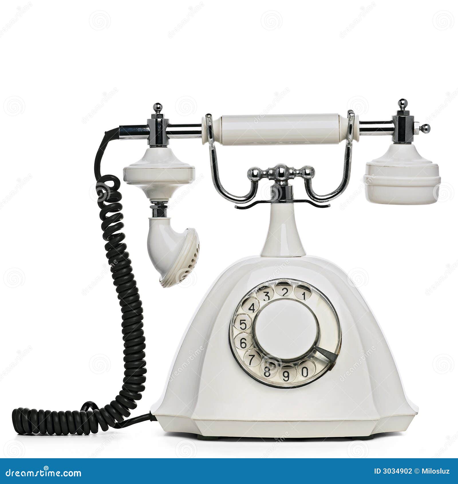Telephone stock photo. Image of isolated, white, communication - 3034902