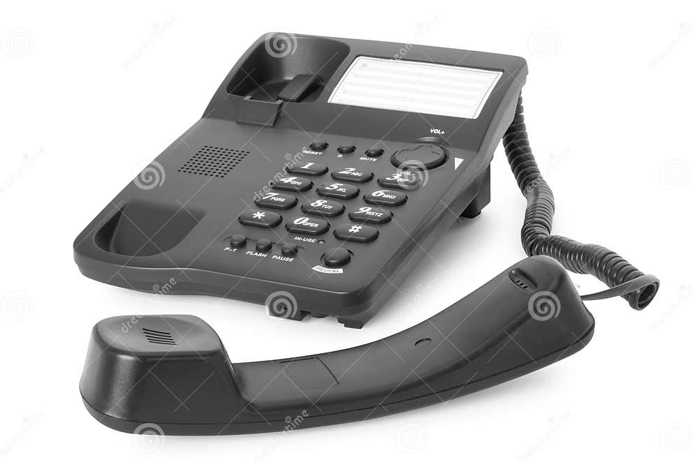 Telephone stock photo. Image of device, technology, single - 4460374