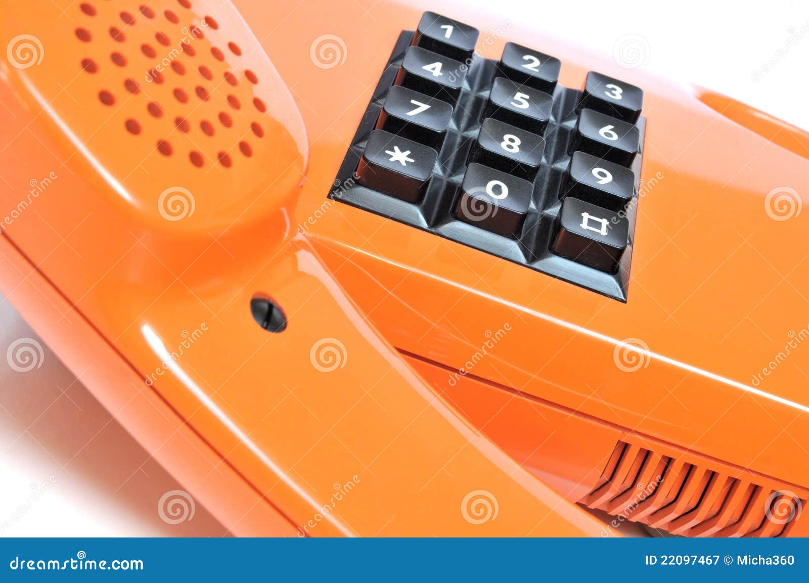 Telephone from the 80s stock image. Image of ancient - 22097467