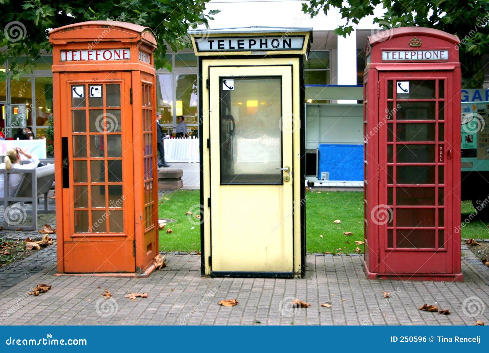 Telephone Booths stock photo. Image of british, german - 250596