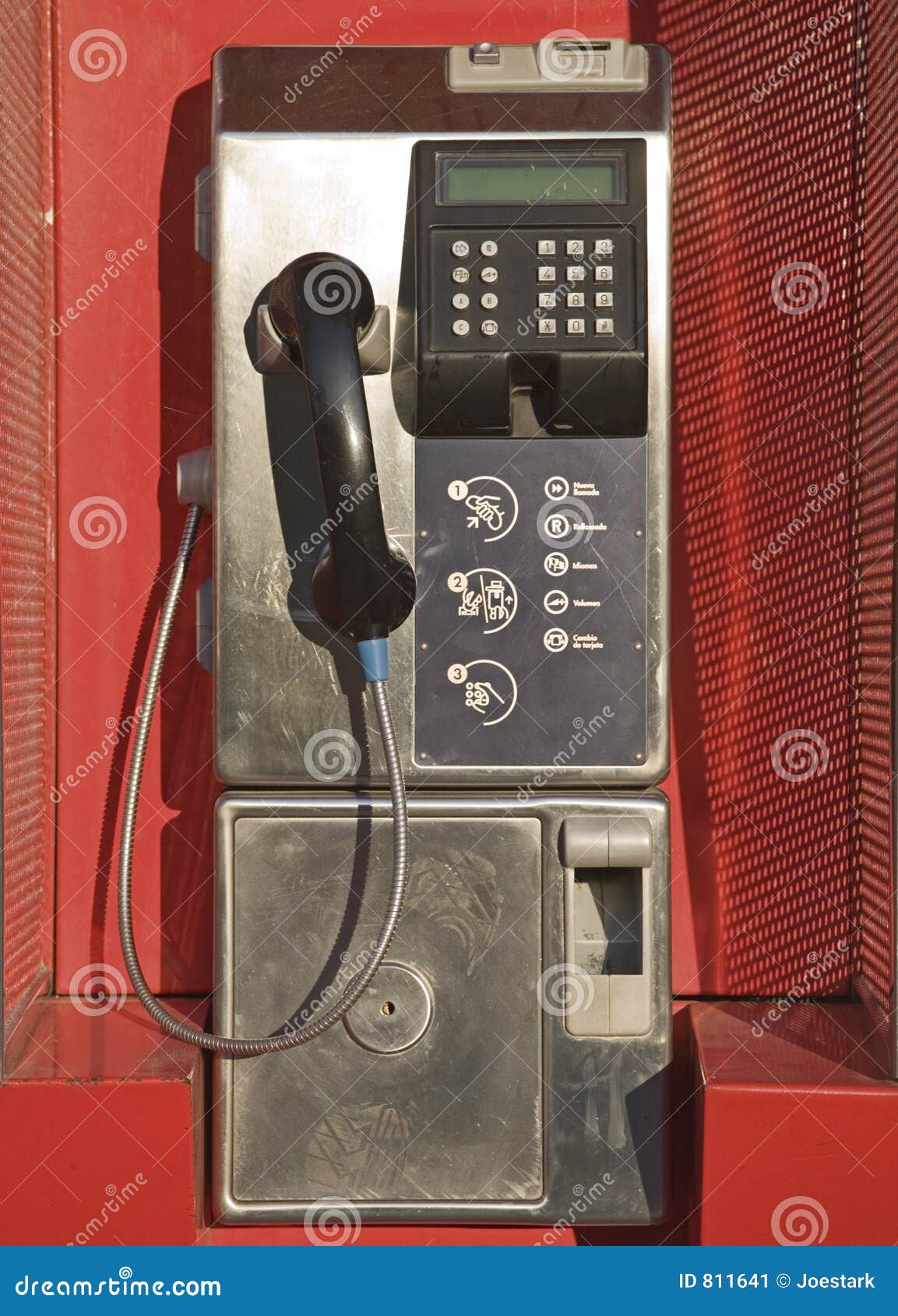 Telephone box stock image. Image of communicate, communication - 811641