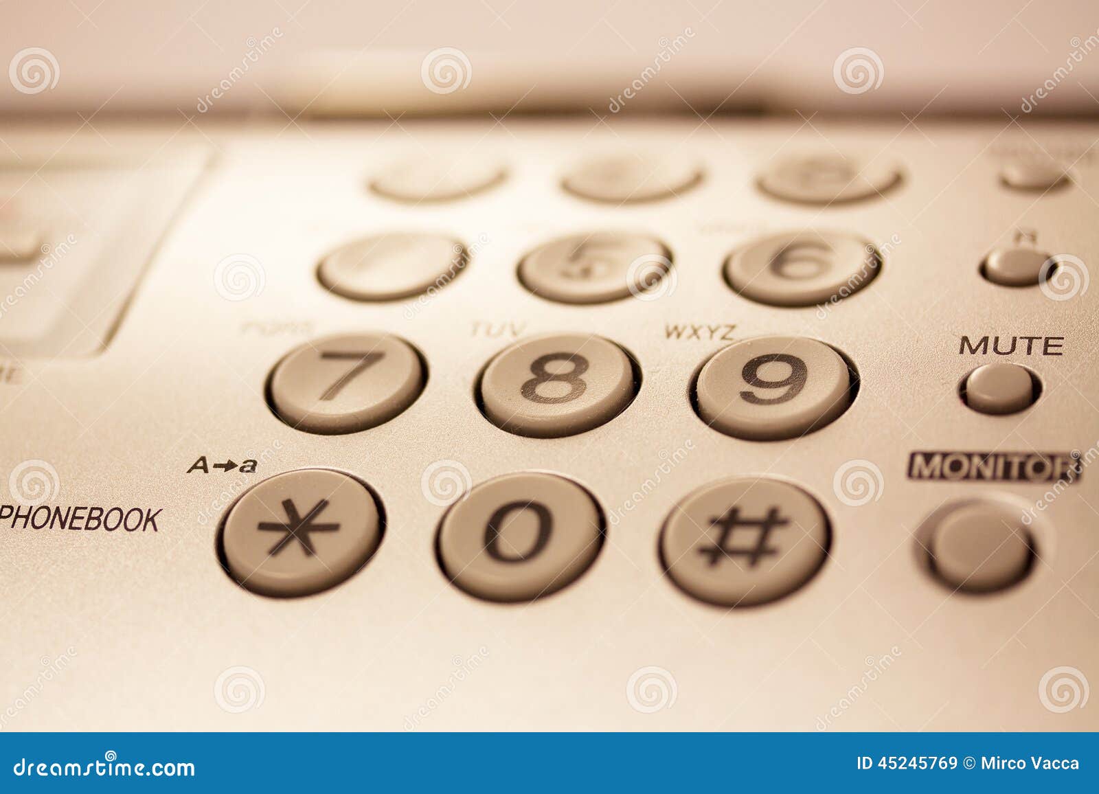 Telephone buttons stock image. Image of button, telecommunication ...