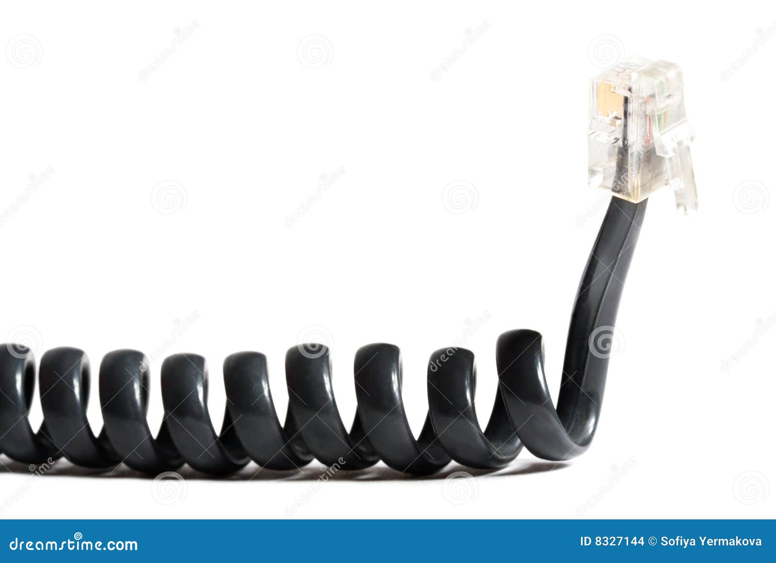 Telephone Cable Connector Royalty-Free Stock Photography ...