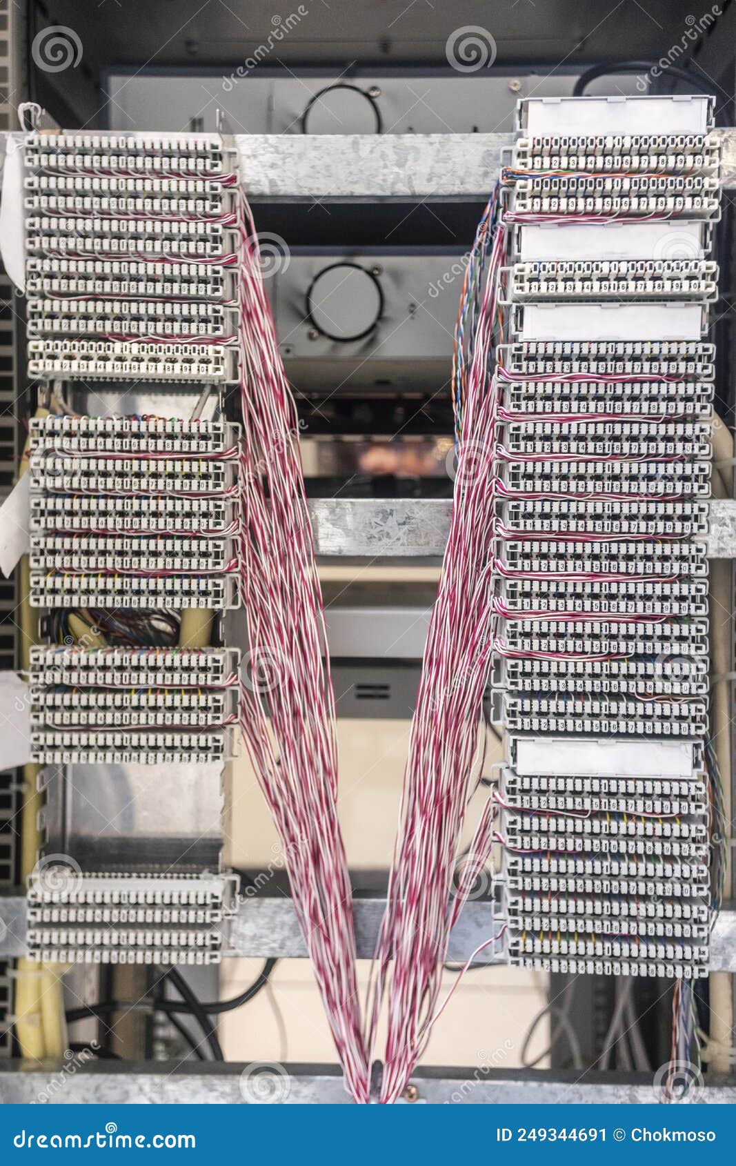 Telephone cable stock image. Image of system, phone - 249344691