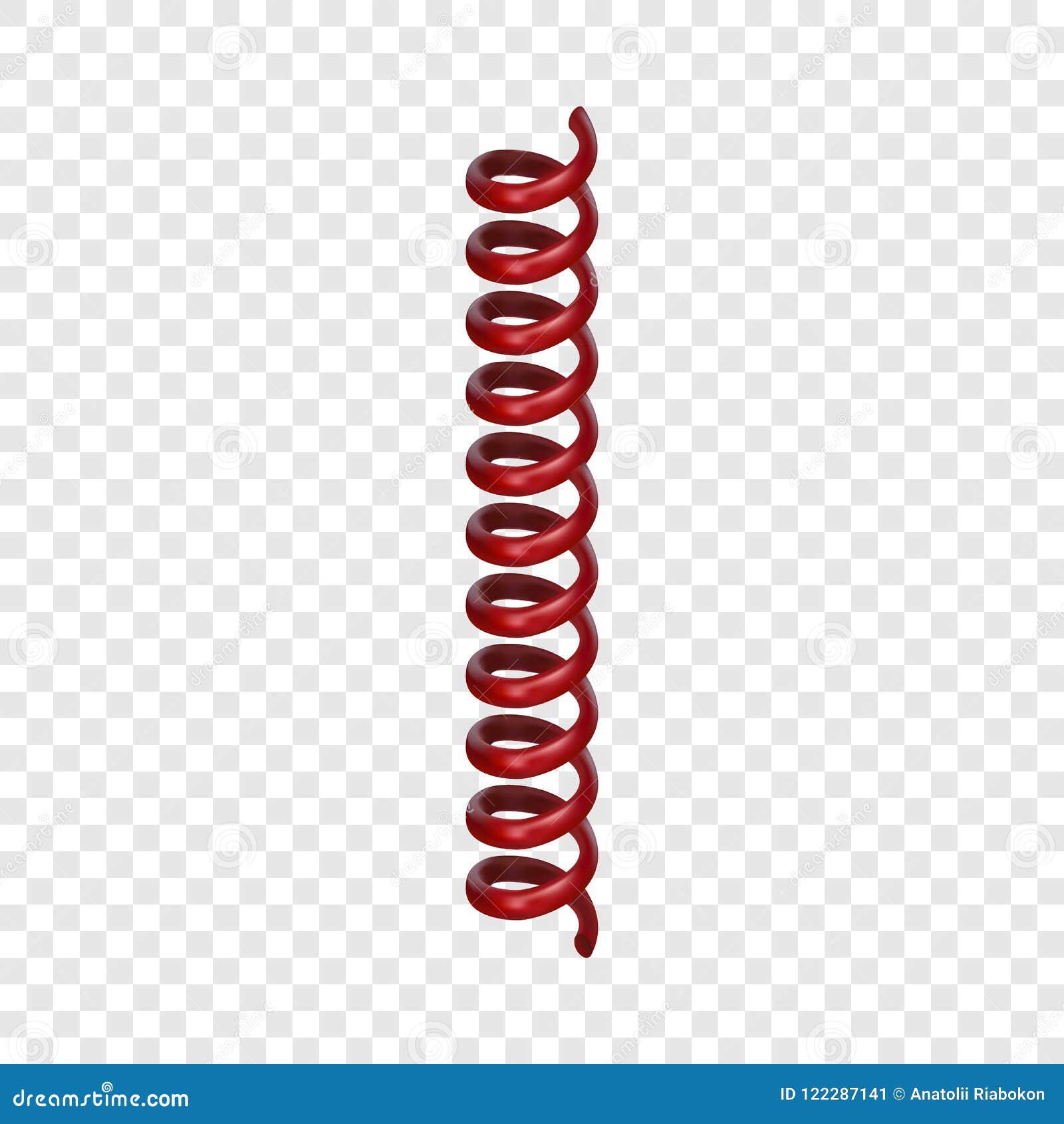 Telephone Cable Mockup, Realistic Style Stock Vector - Illustration of ...