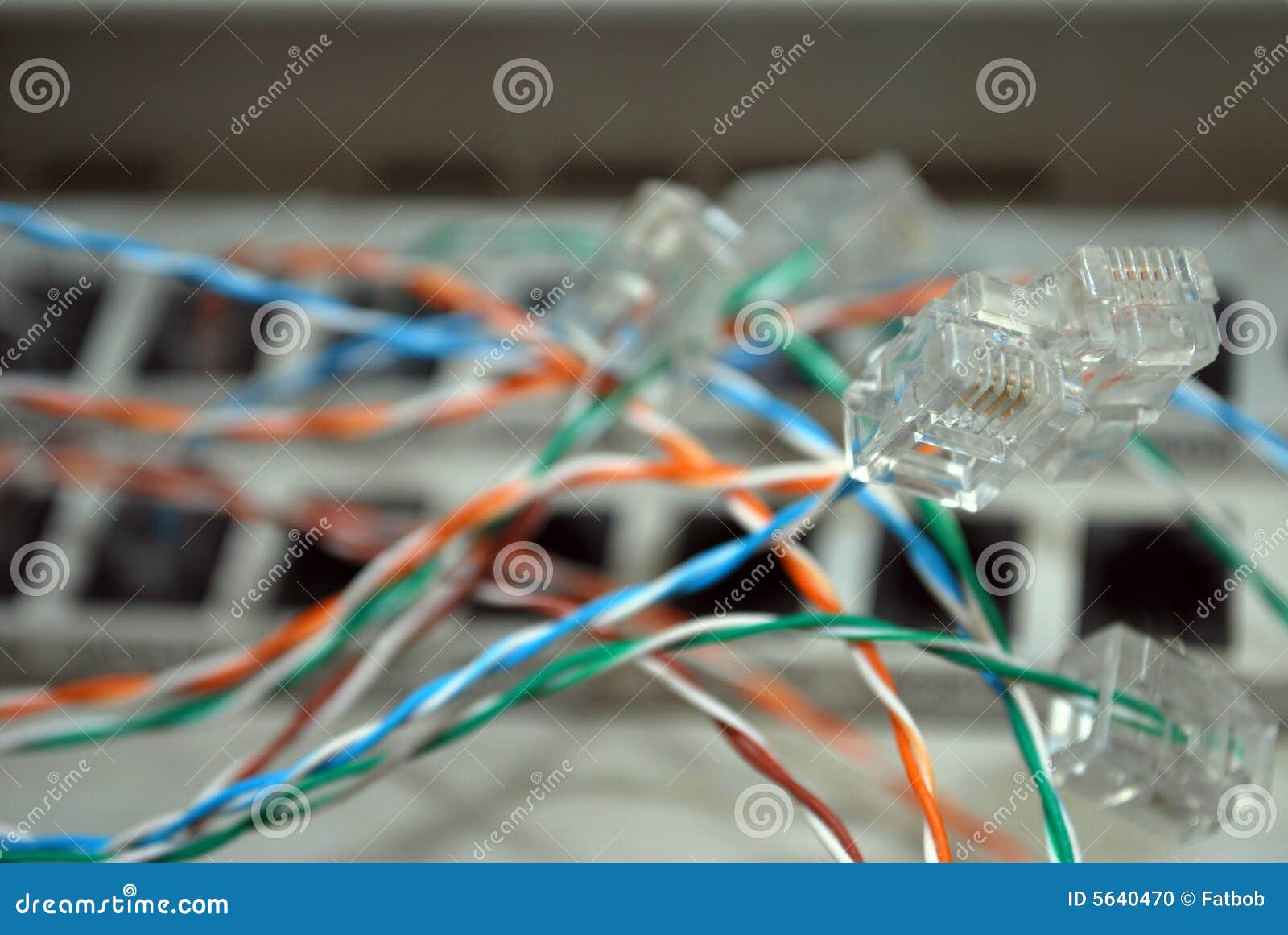 Telephone Connectors Picture. Image: 5640470