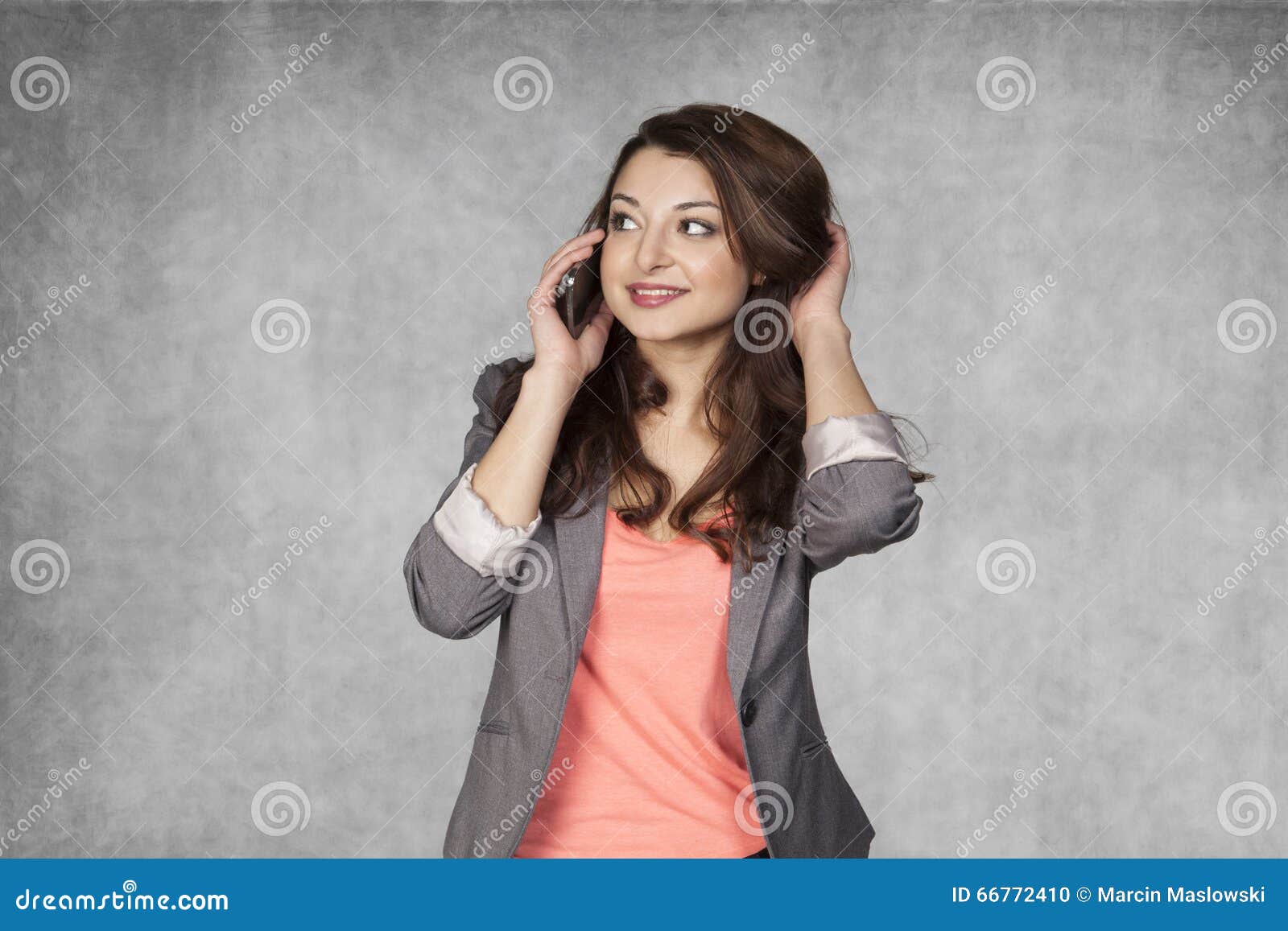 Telephone Conversation or Gossip Stock Photo - Image of conversation ...