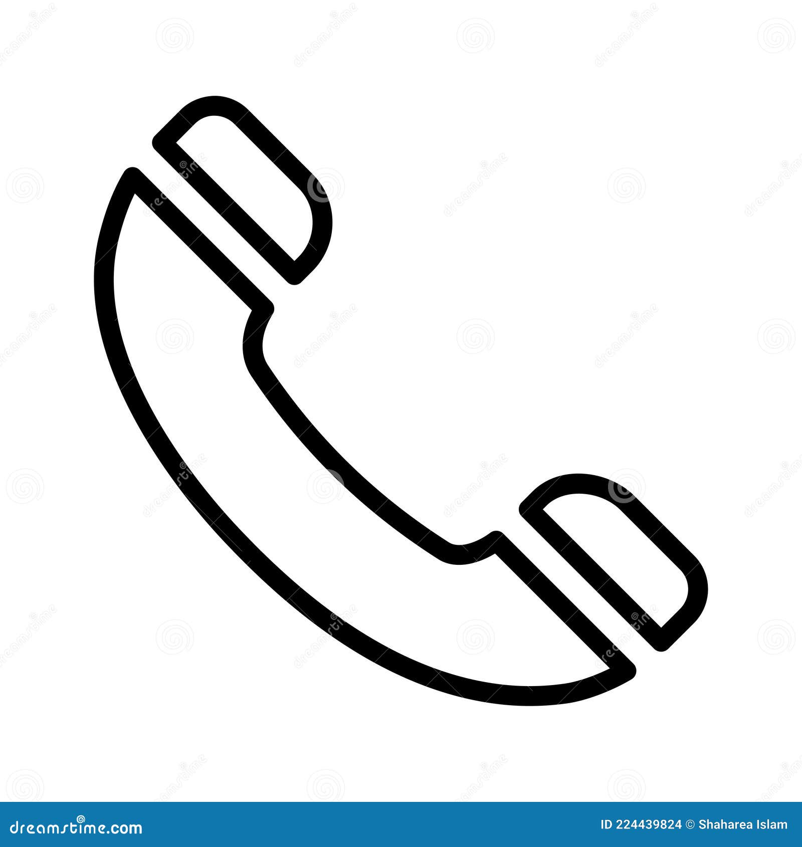 Telephone Conversation Icon Stock Vector - Illustration of telephone ...