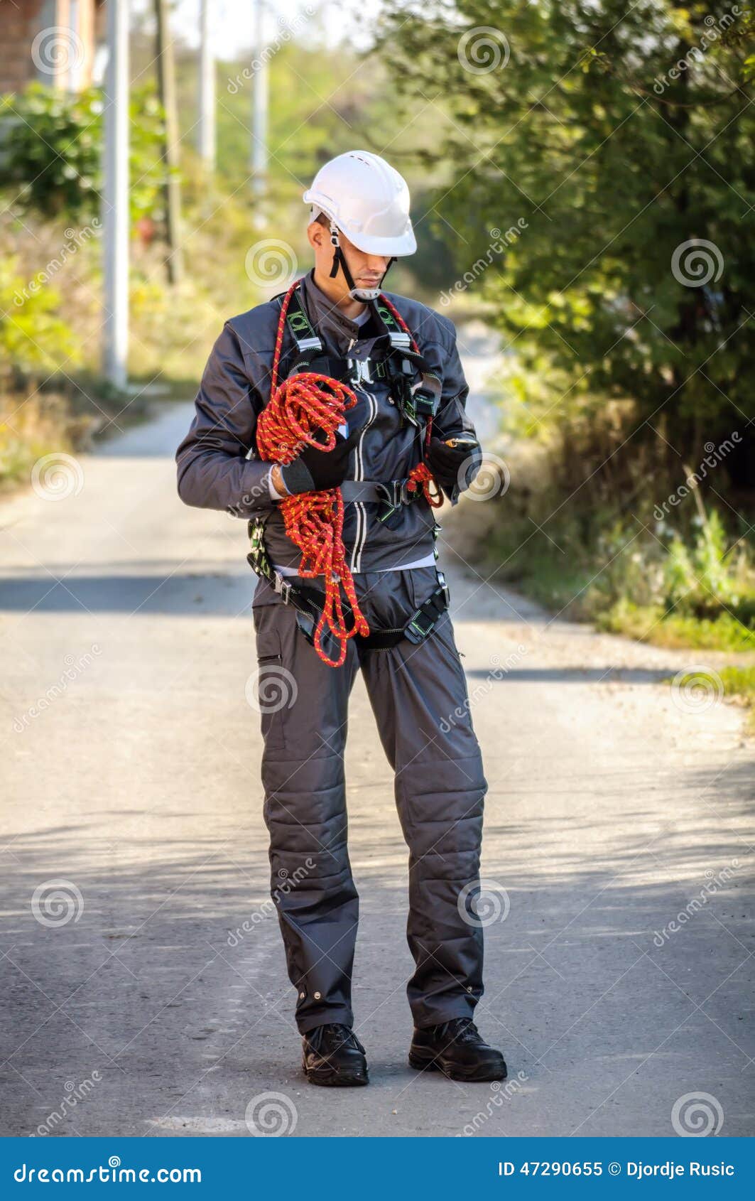 Telephone Engineer stock image. Image of connect, domestic - 47290655