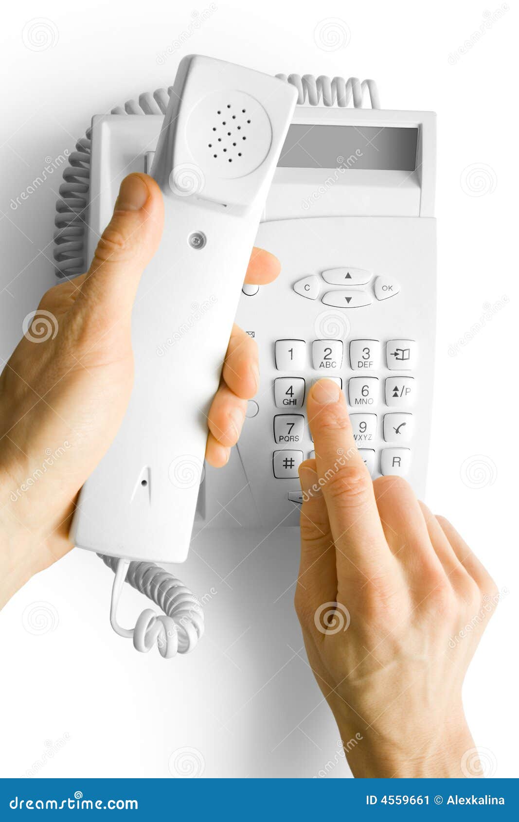 Telephone with hands stock image. Image of industry, message - 4559661