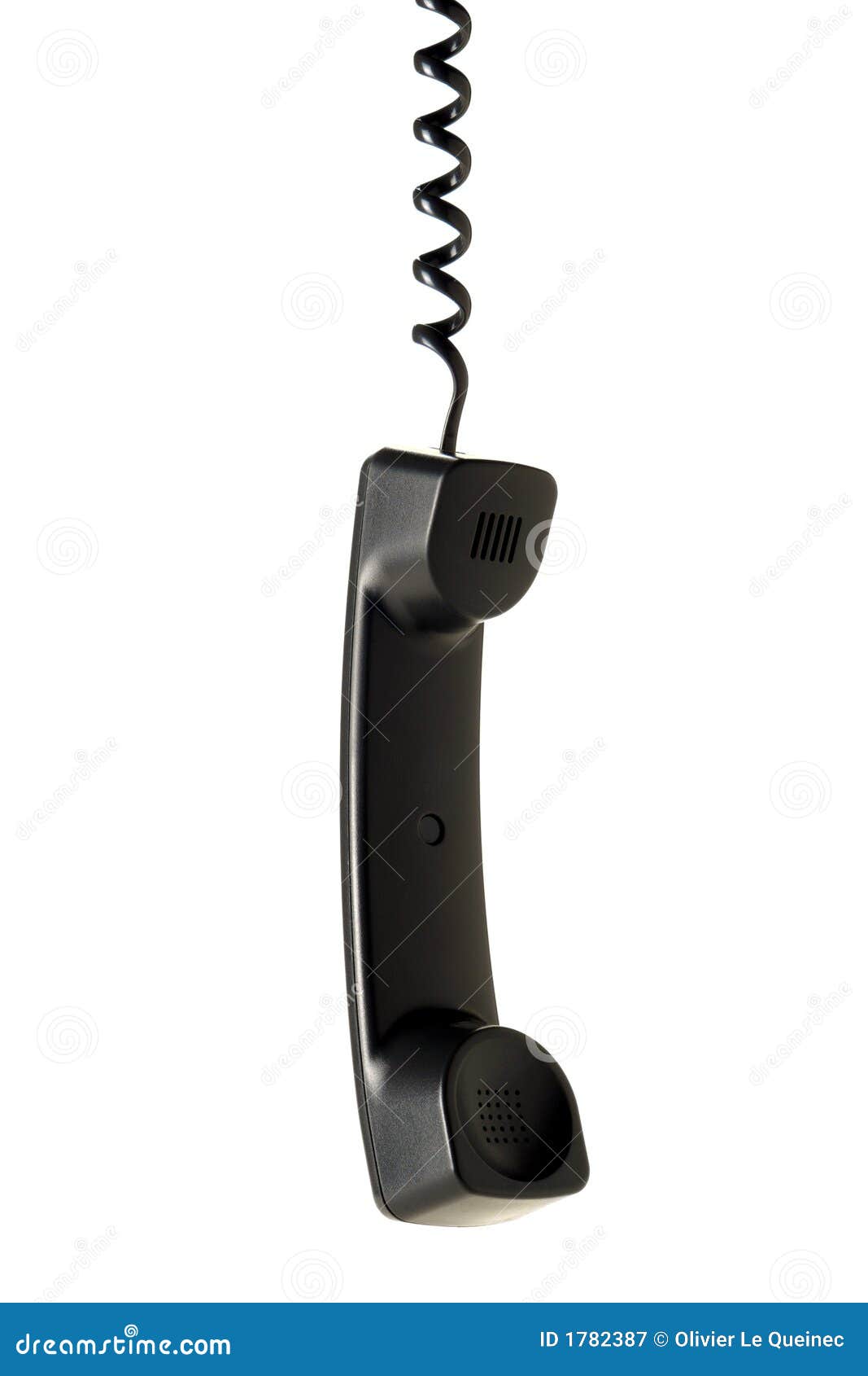 Telephone Handset Dangling Cord Isolated Stock Photos - Free & Royalty ...